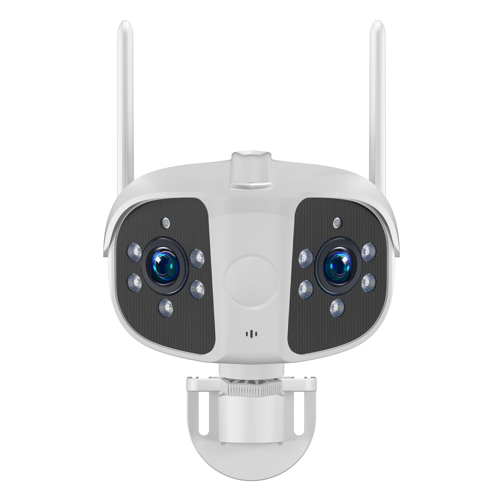 Surveillance Cameras HD-compatible Dual Vision Full Color 180-degree ...