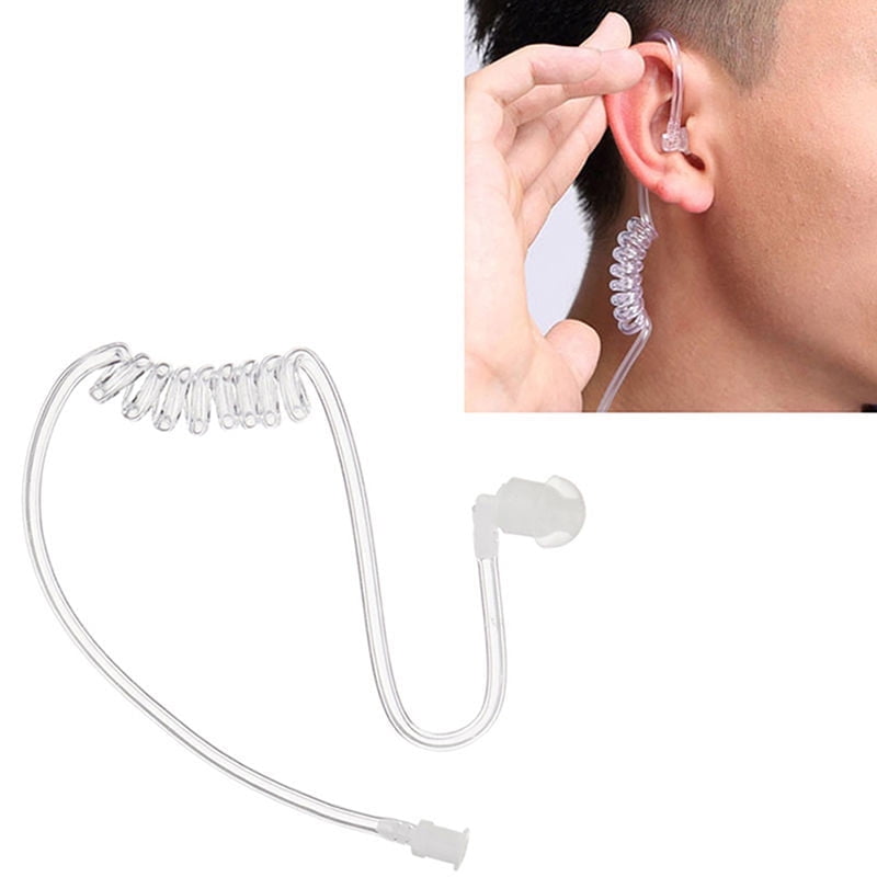 Surveillance Security Acoustic Tube Ear Bud For Walkie Talkie Earphone ...