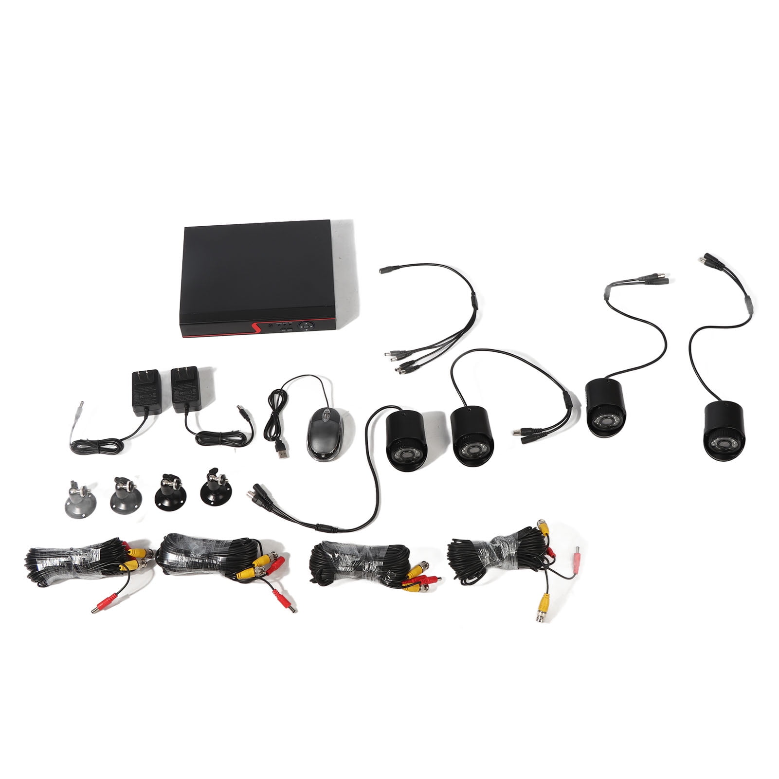 Surveillance Security Camera DVR Recorder Set Night Motion Detection ...