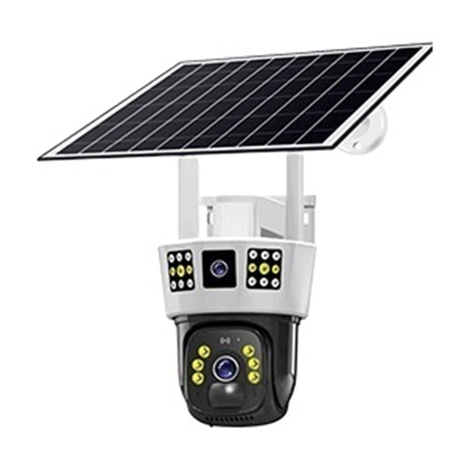 Surveillance camera 3 Screen Dual Lens V380 Pro 12MP 6K 4G Solar ...