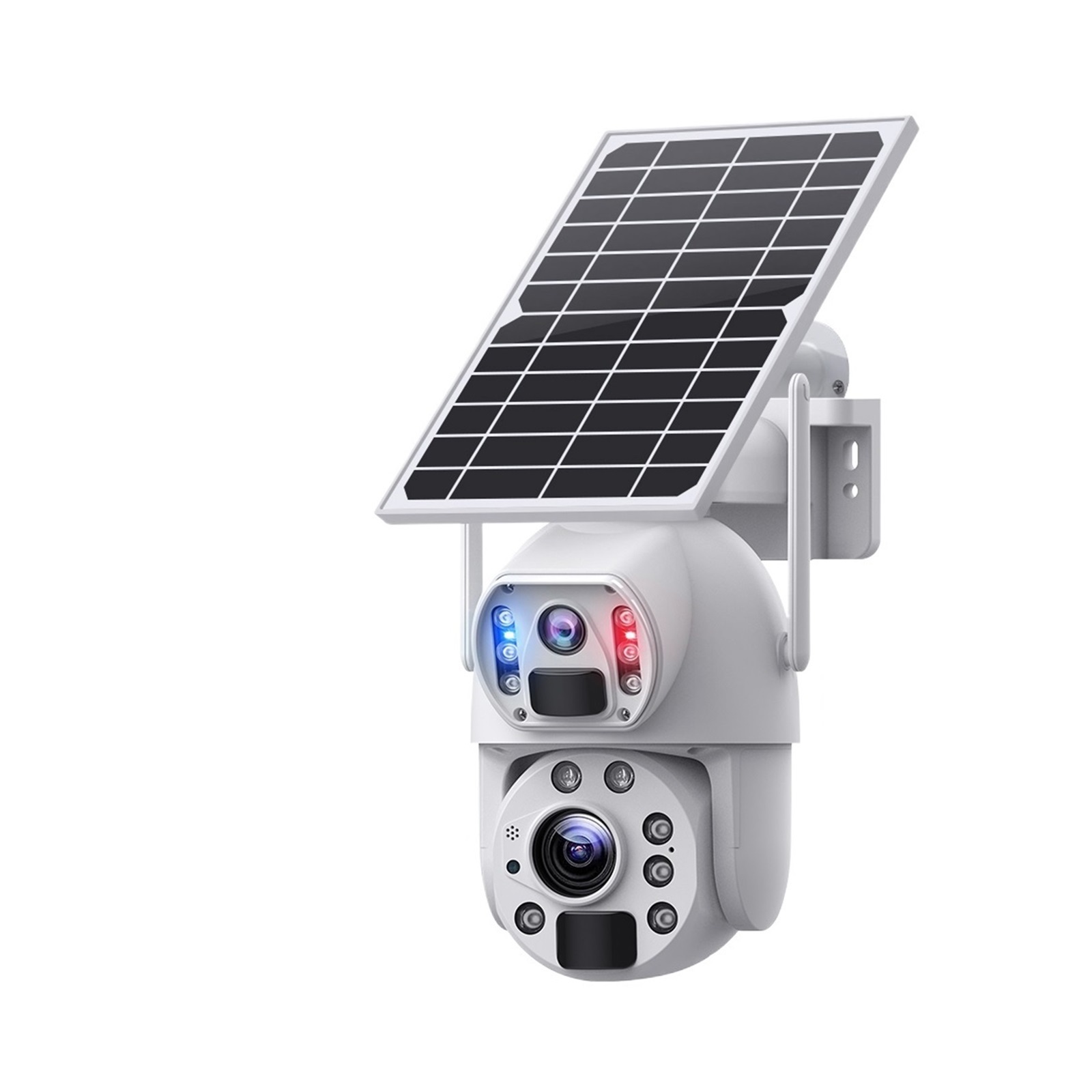 Surveillance camera 4G Solar Outdoor Camera 8MP 4K 20x Zoom Dual Lens ...