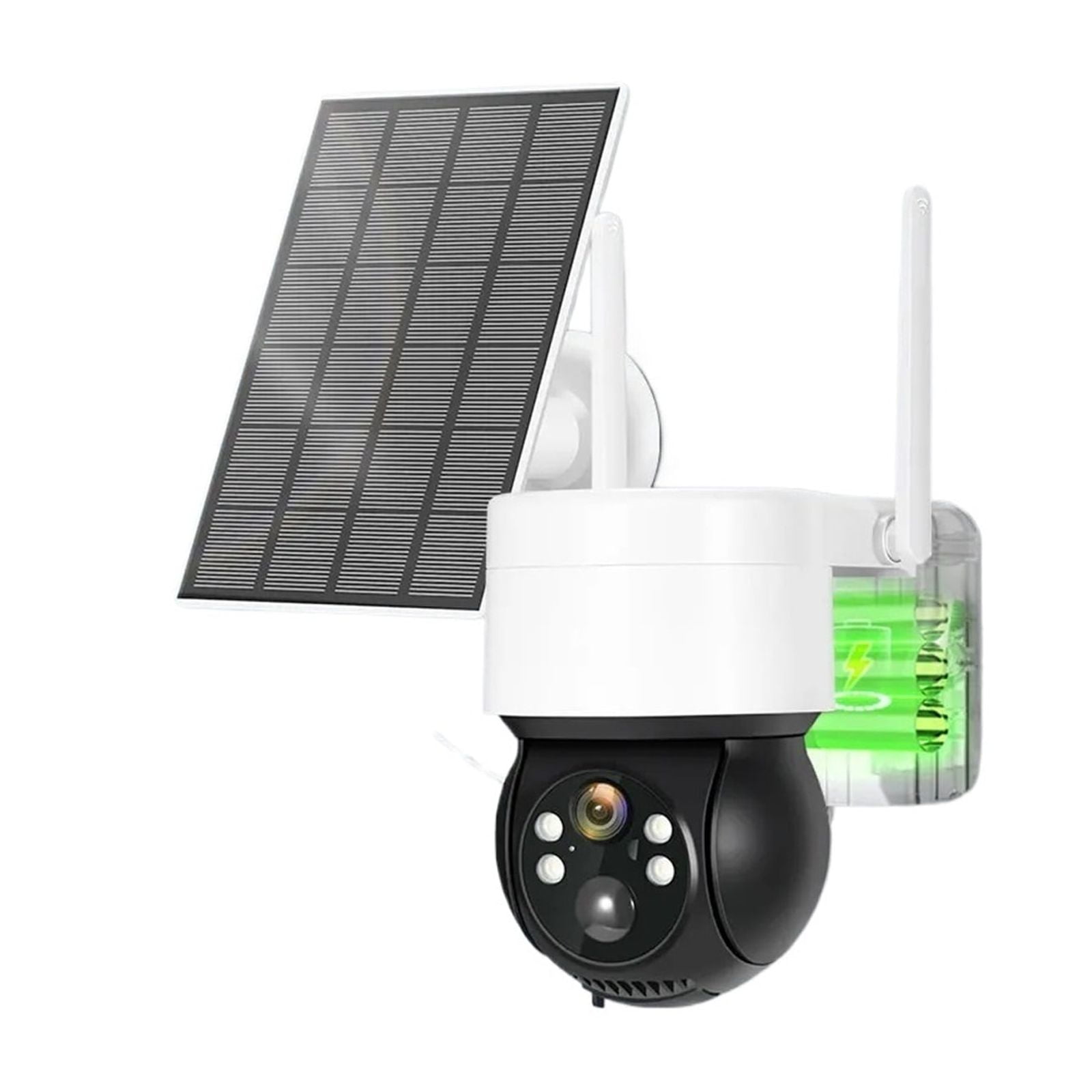 Surveillance camera 4MP WIFI Solar PIR Human Detection Outdoor Security ...