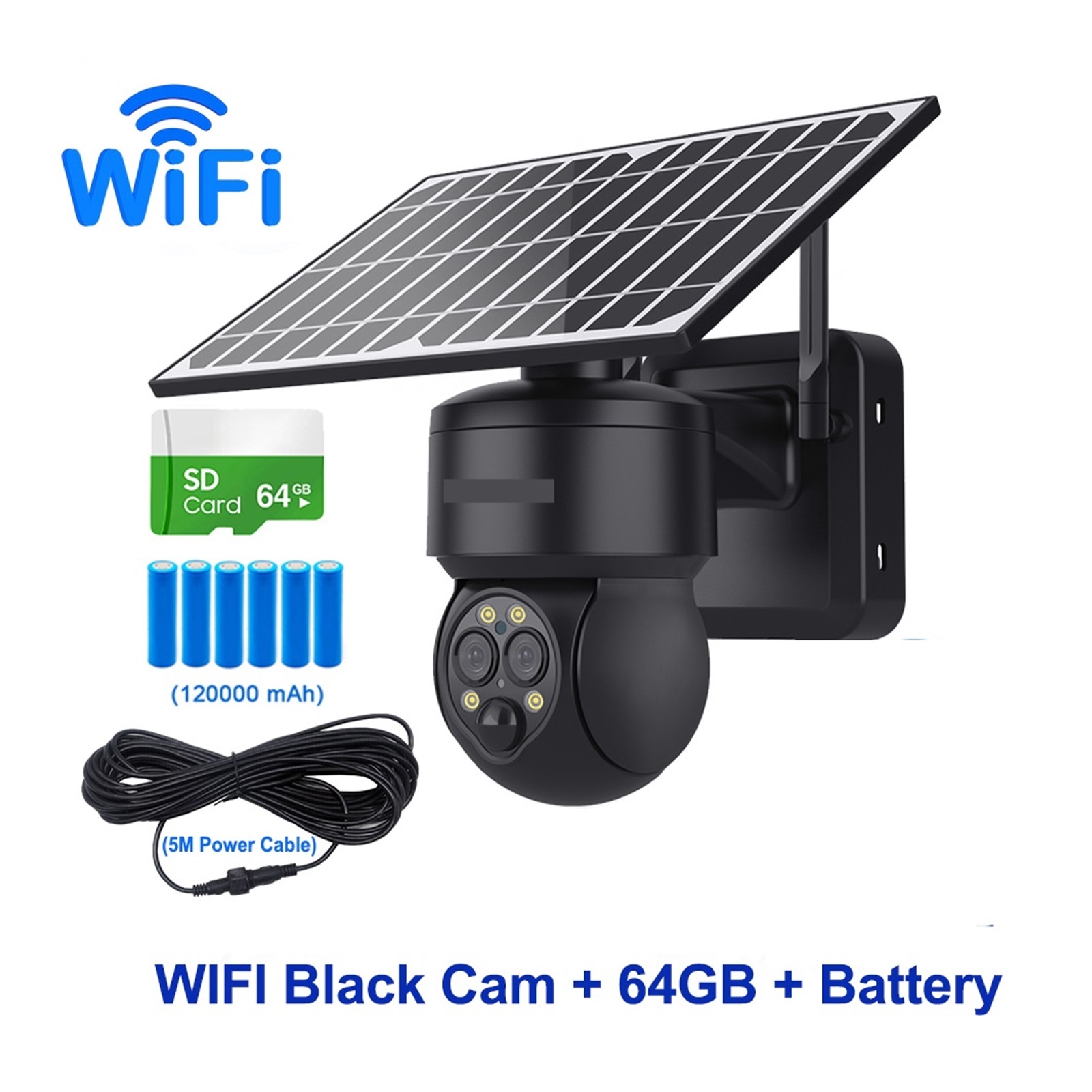 Surveillance camera 8W 6 Million 4G SIM Card 12X Zoom WIFI Panel ...