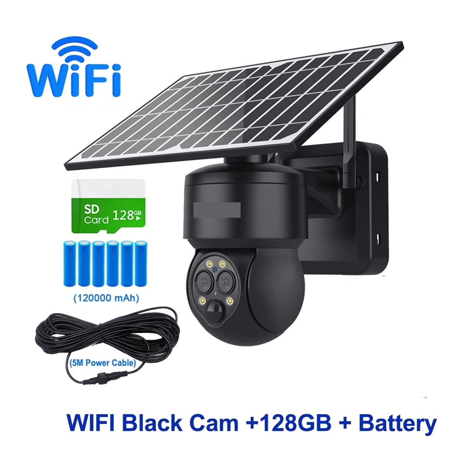 Surveillance camera 8W 6 Million 4G SIM Card 12X Zoom WIFI Panel ...