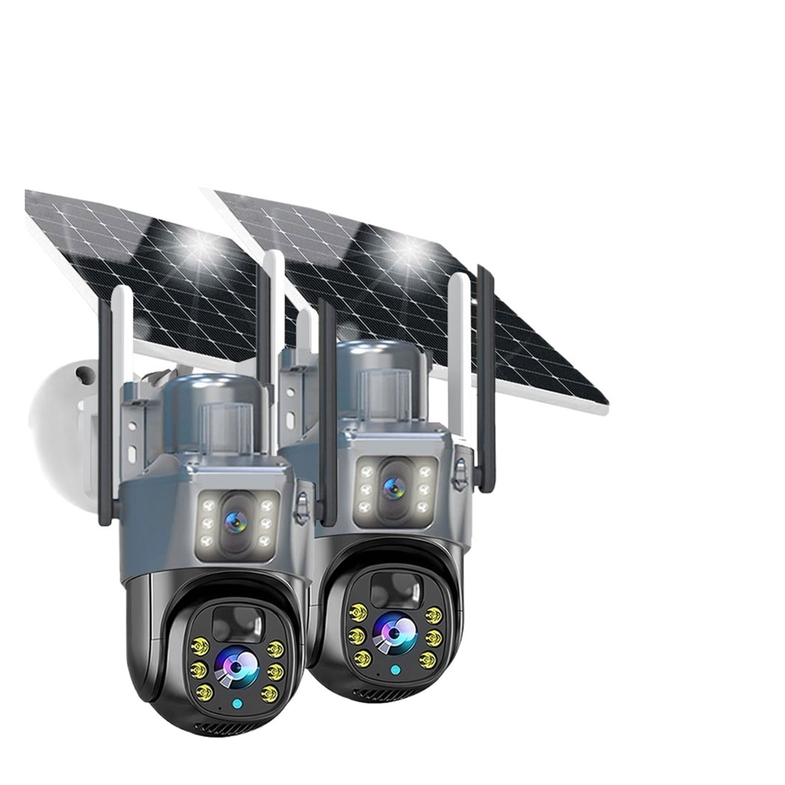 Surveillance and security cameras 8 Million Zoom AI Tracking WIFI Solar ...
