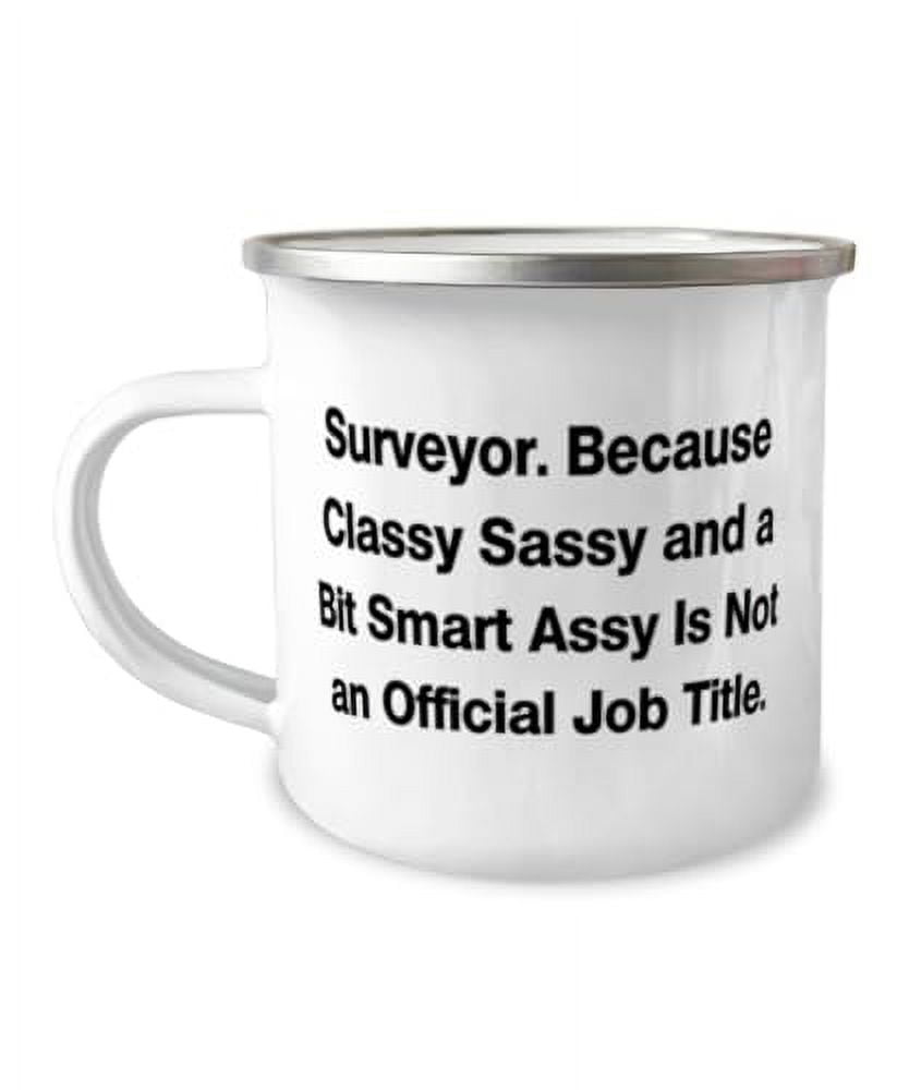 Surveyor. Because Classy Sassy and a Bit Smart Assy Is Not an. 12oz ...
