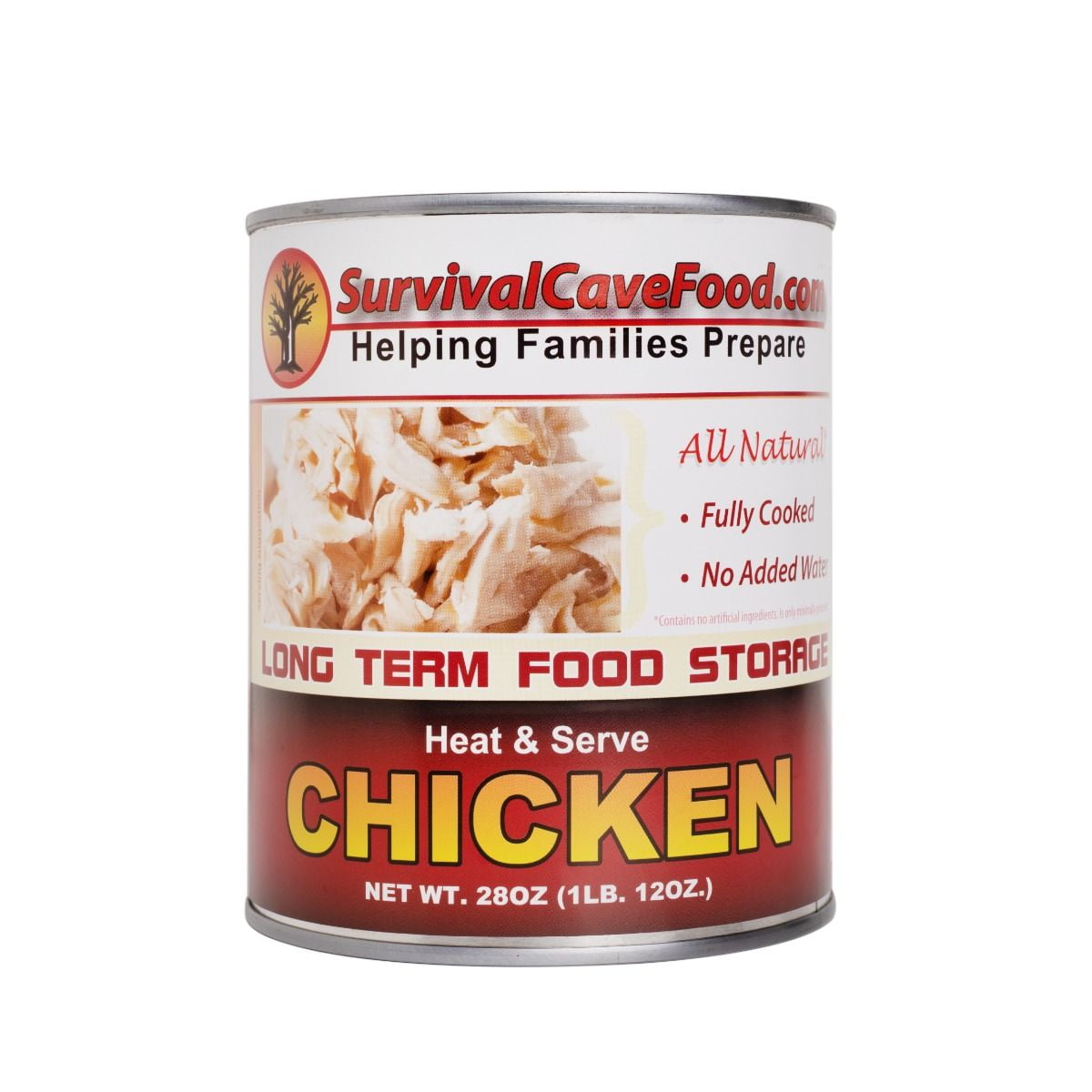 Survival Cave Food - Freeze Dried Food Canned Chicken Meat Delicious ...
