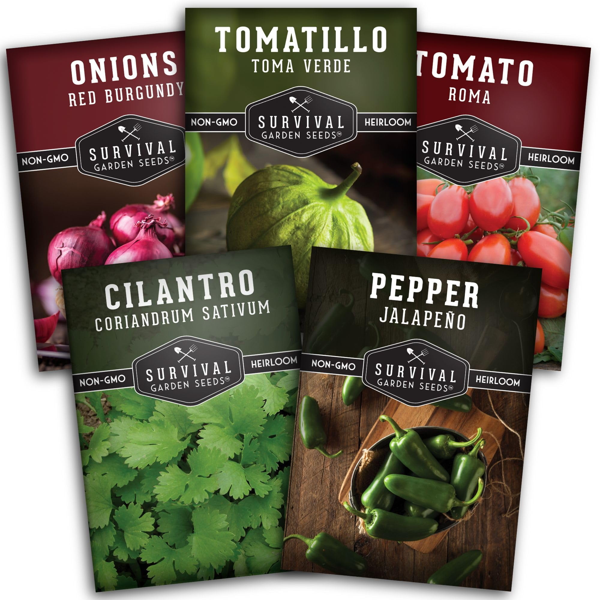 Survival Garden SeedsITSC Salsa Collection Seed Vault - Tomatillo ...