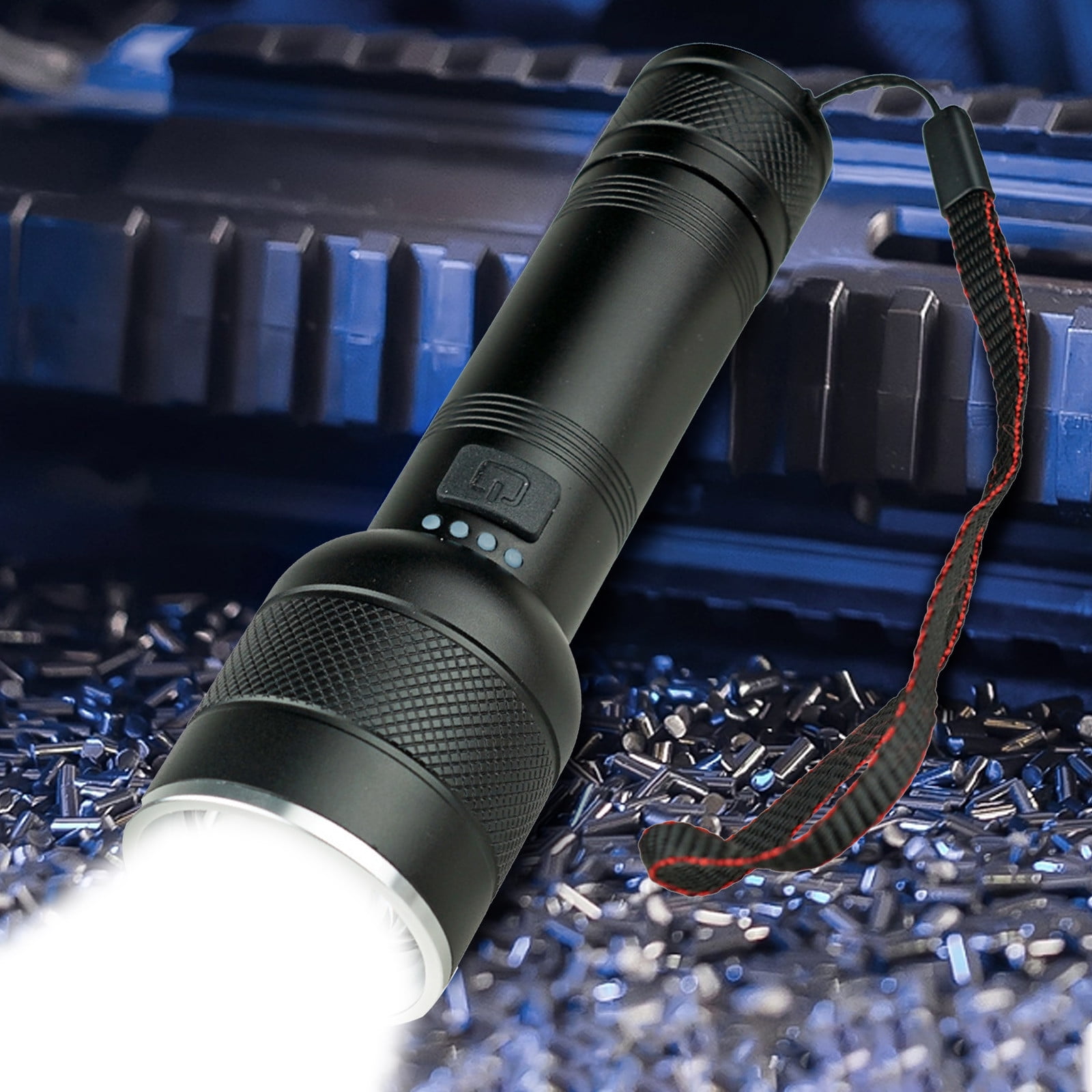 Survival Gear on Clearance New Zoom Flashlight with High Power and ...