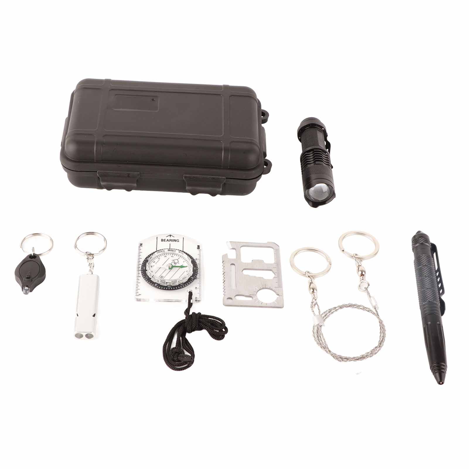 Survival Gear Equipment Outdoor Travel SOS Equipment Multifunctional ...