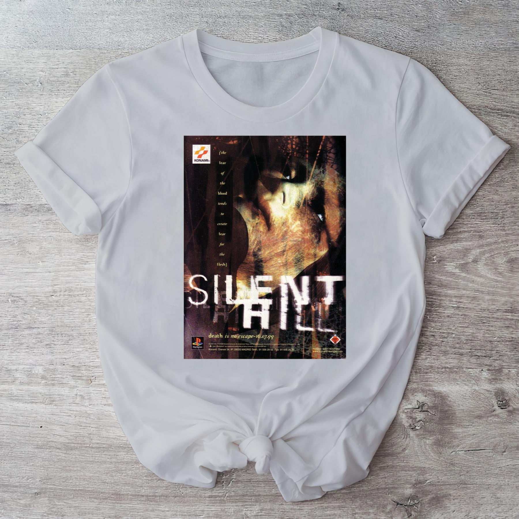 Survival Horror Game Inspired Shirt, Vintage Pixel Art Gamer Tee for ...