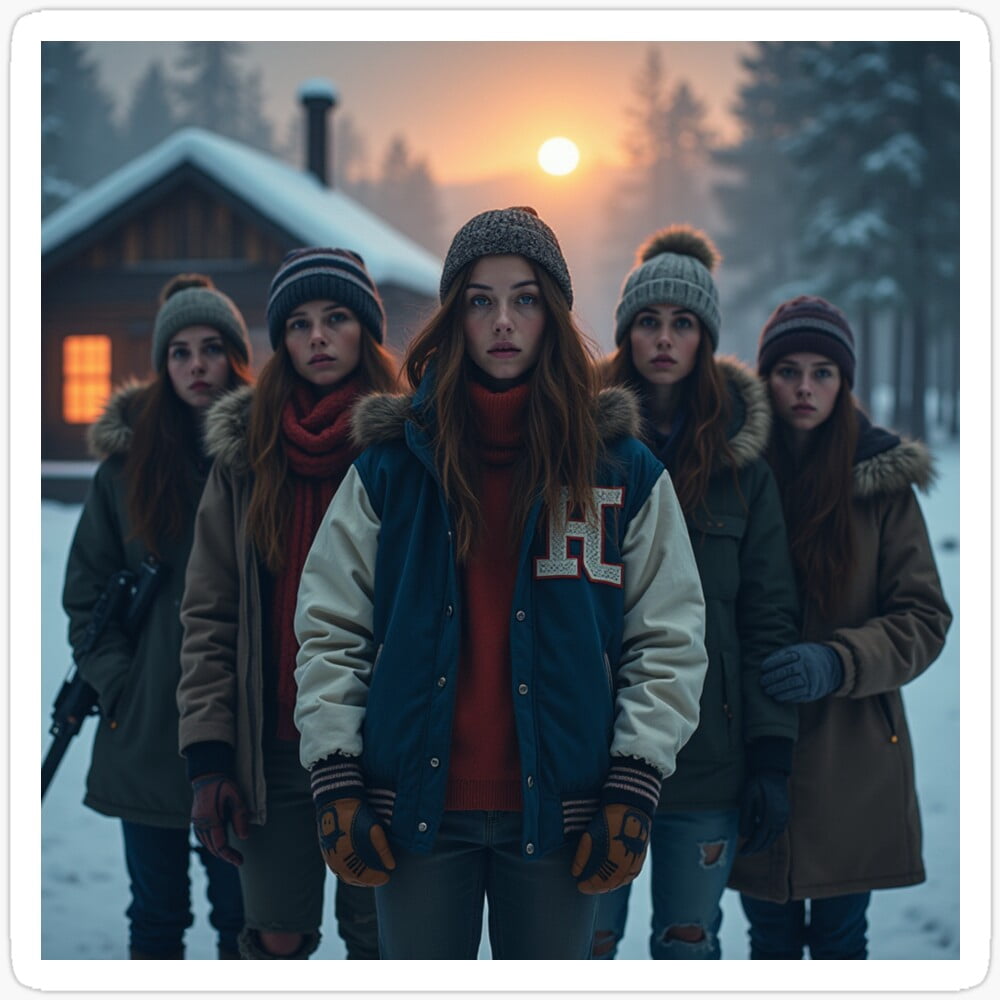 Survival In The Wilderness - Cinematic Portrait Sticker Phone Decal ...