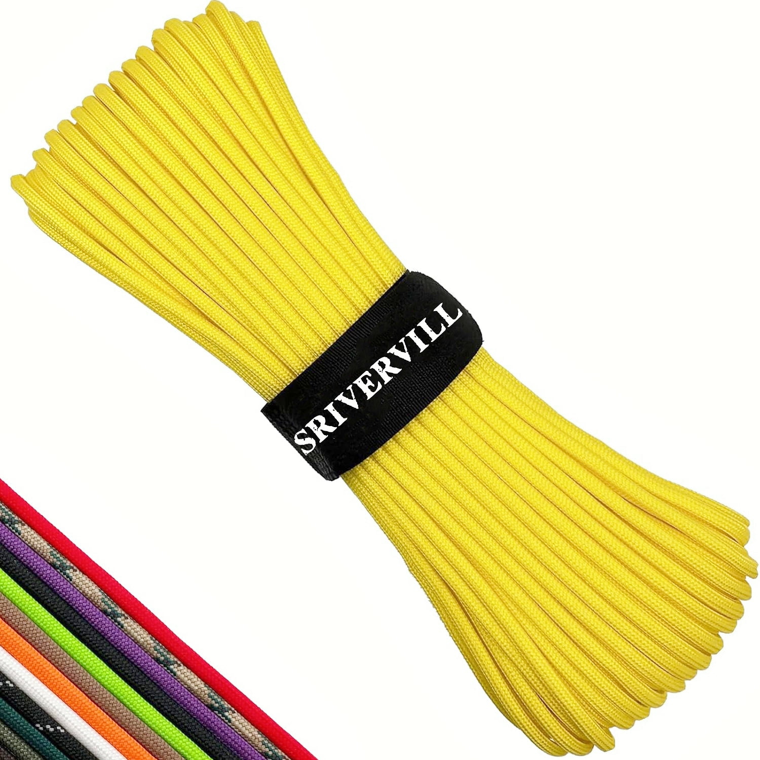 Survival Paracord 550 Fire Paracord Survivor Cord Nlyon Rope 10 Strands ...