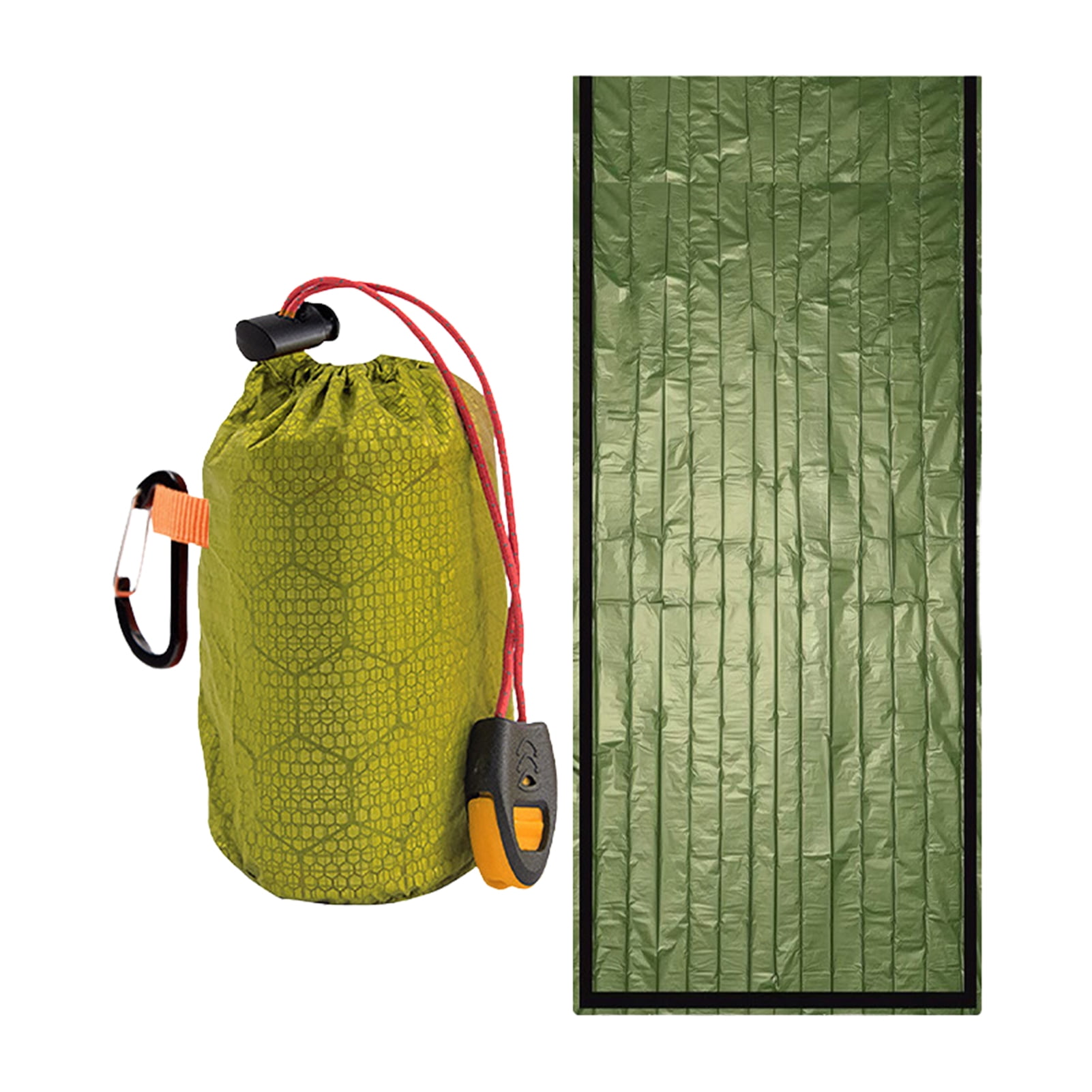 Survival Sleeping Bag，Waterproof Camping Sack，Lightweight Thermal ...