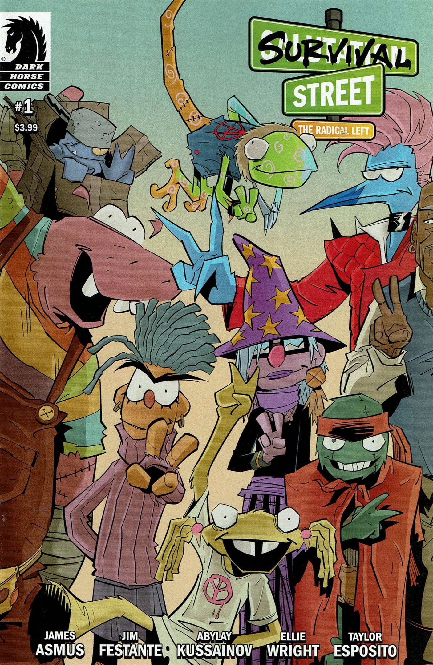 Survival Street: The Radical Left #1A VF ; Dark Horse Comic Book ...