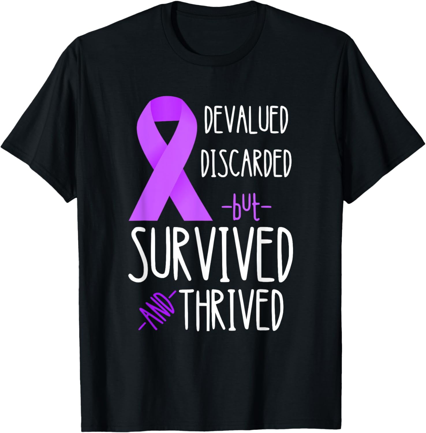 Survive Domestic Violence Awareness World Narcissistic Abuse T-Shirt ...