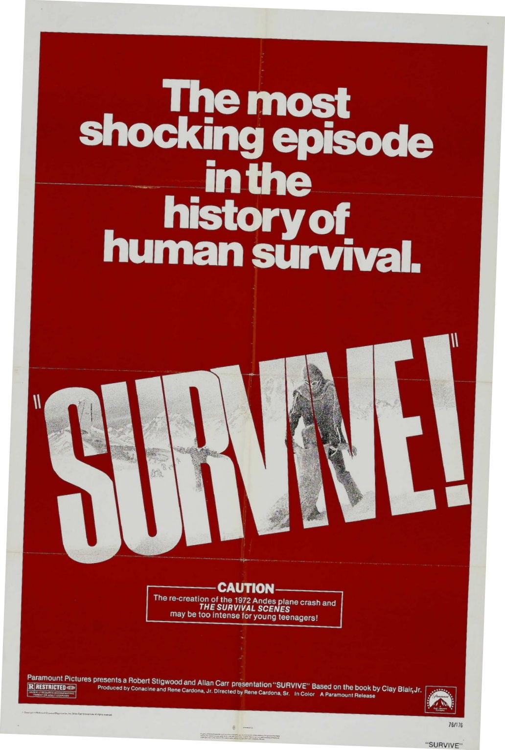 Survive Movie poster Metal Sign 8inx 12in Art Print on Metal 8x12 ...