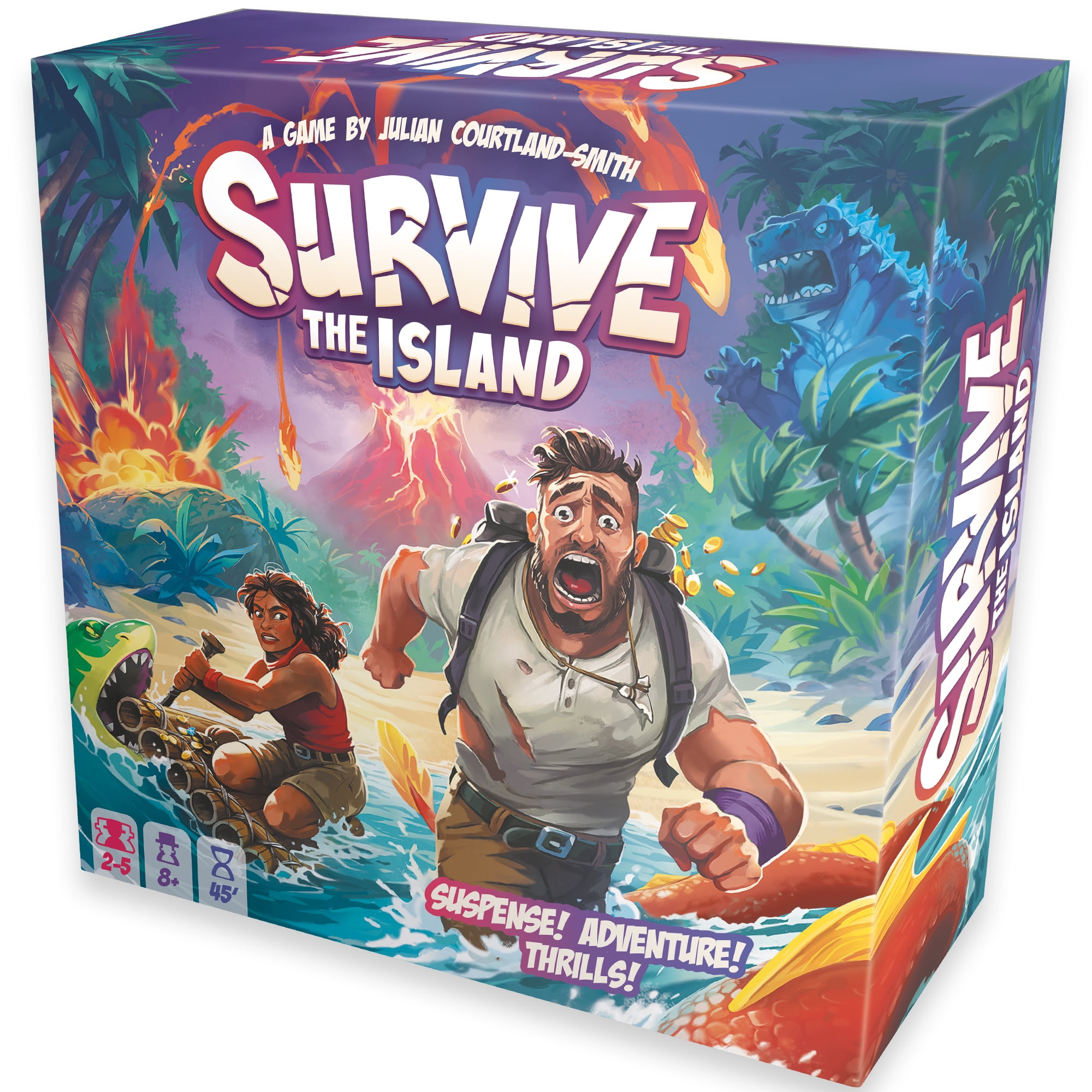 Survive the Island Family Strategy Board Game for Ages 10 and up, from ...