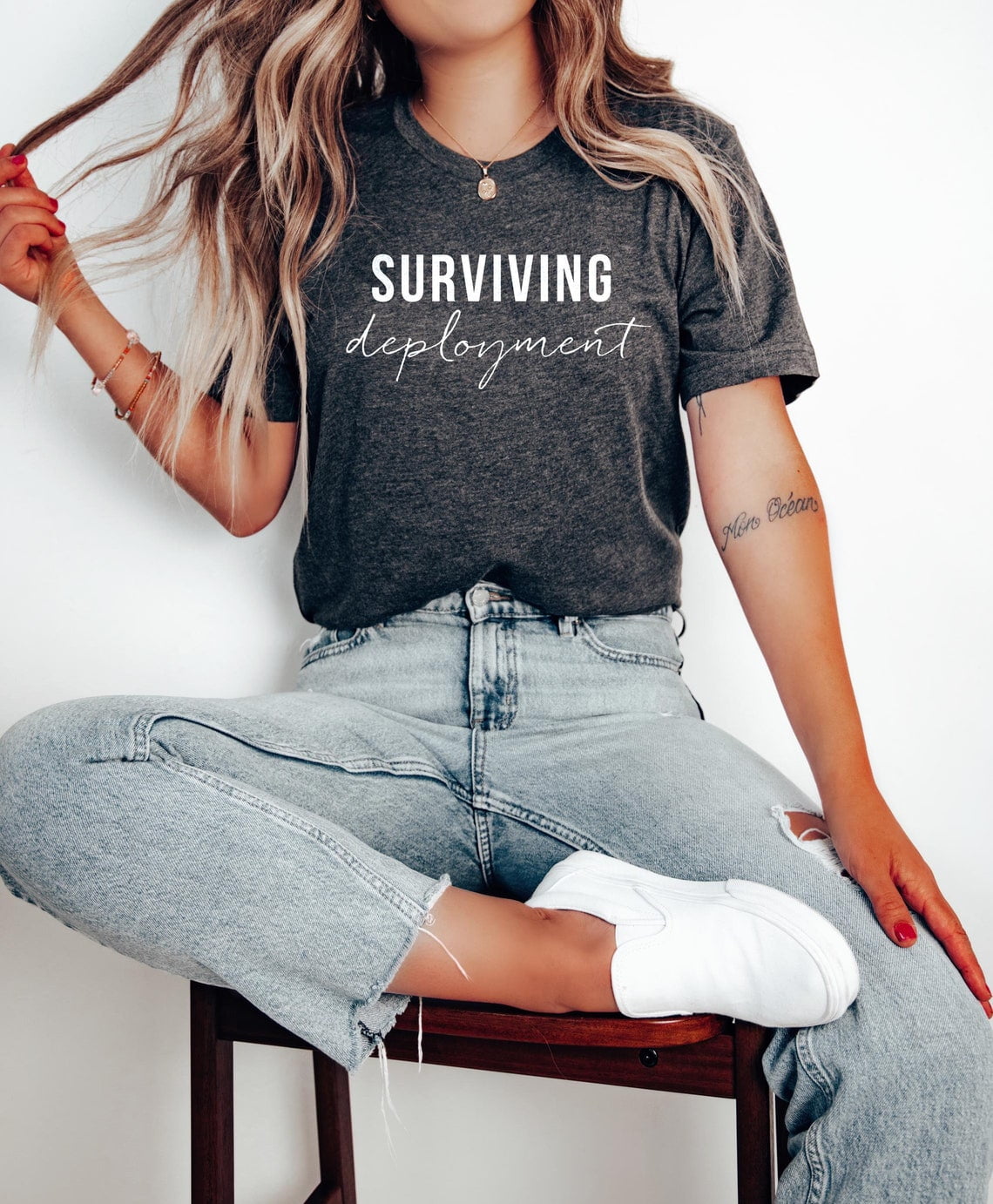 Surviving Deployment Shirt, Army Wife Shirt, Military Girlfriend ...