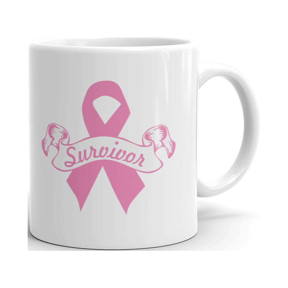 Survivor Breast Cancer Awareness Coffee Tea Ceramic Mug Office Work Cup ...