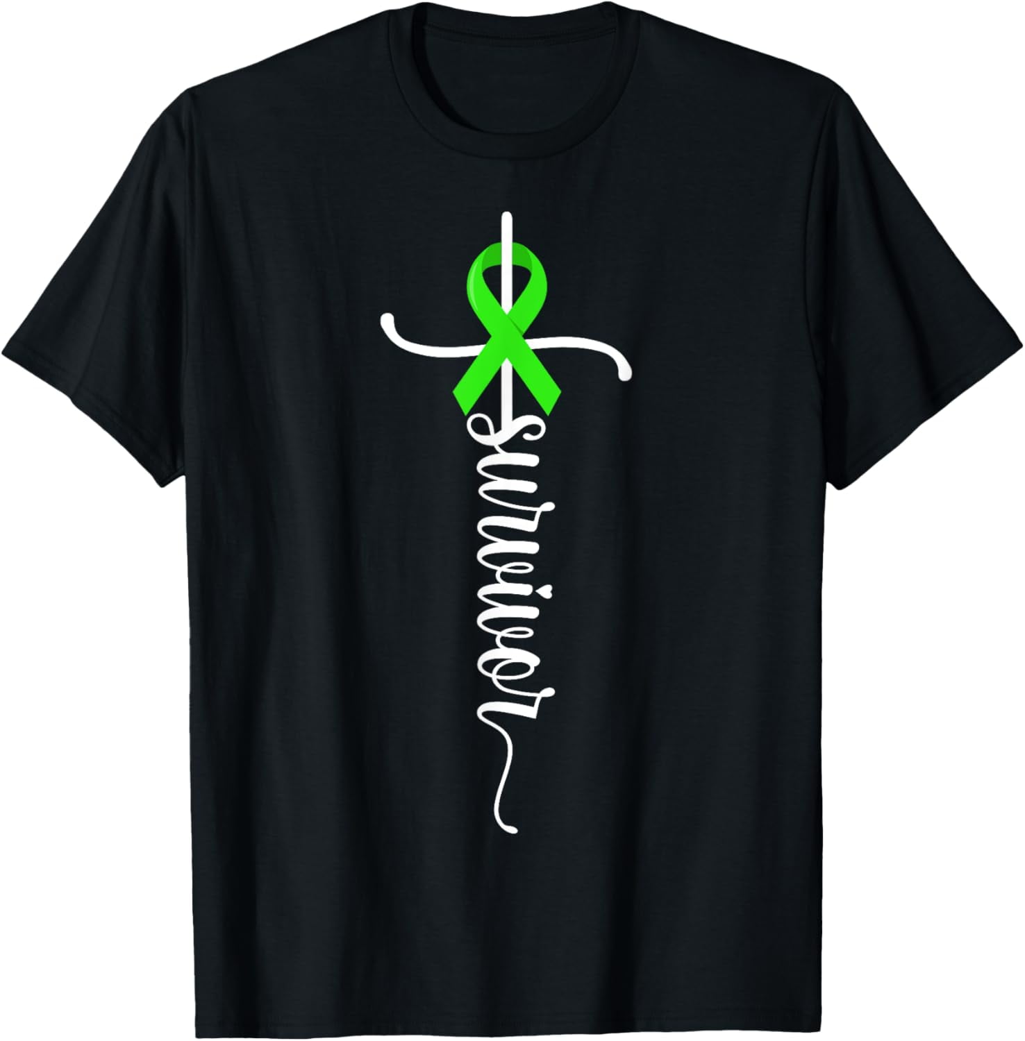 Survivor Christian Cross Warrior Non-Hodgkin Lymphoma Cancer T-Shirt ...