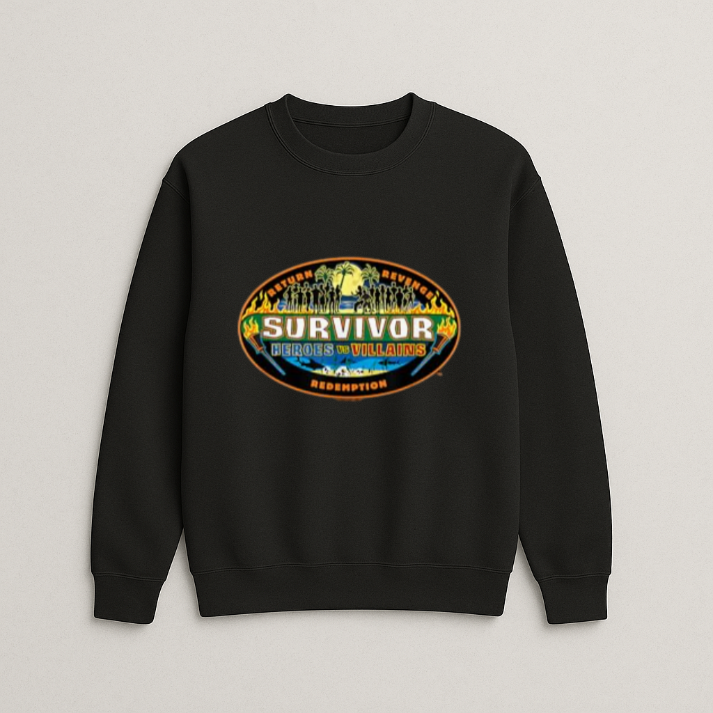 Survivor Heroes Vs Villains Inspired Adventure Game Show Fan Sweatshirt ...