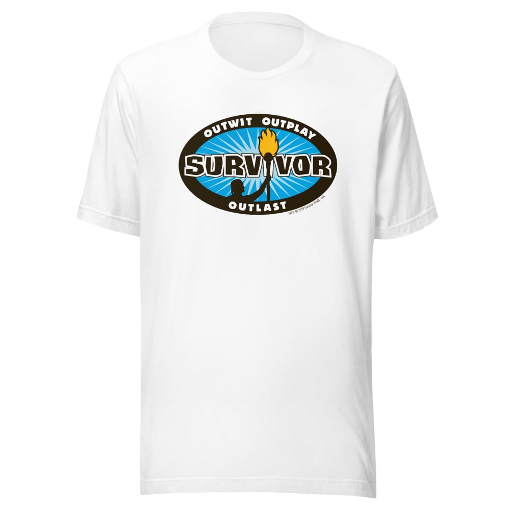 Survivor Outwit, Outplay, Outlast Logo Adult Unisex Short Sleeve T ...