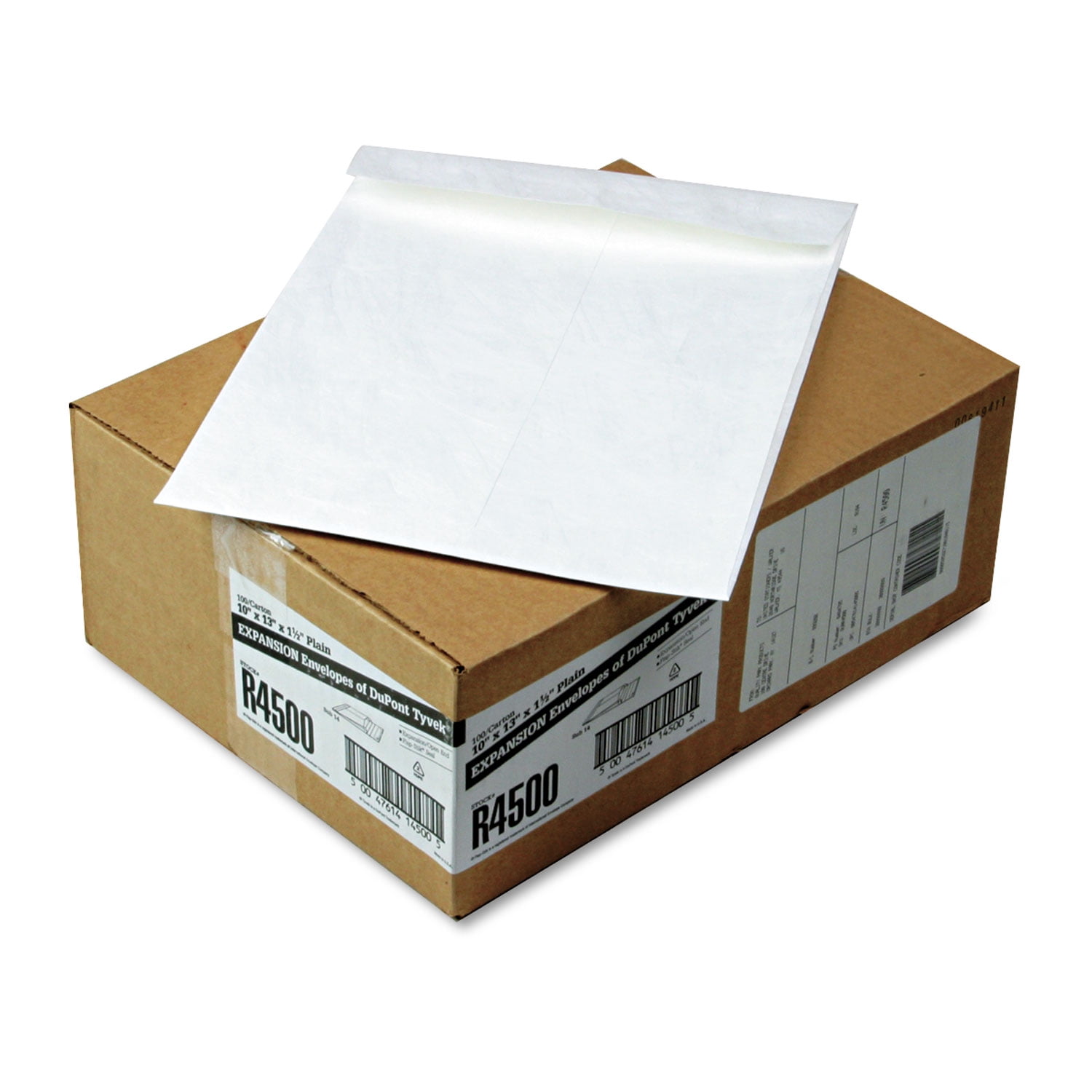 Survivor Tyvek Expansion Mailer 10 x 13 x 1 1/2 White 100/Carton R4500 ...