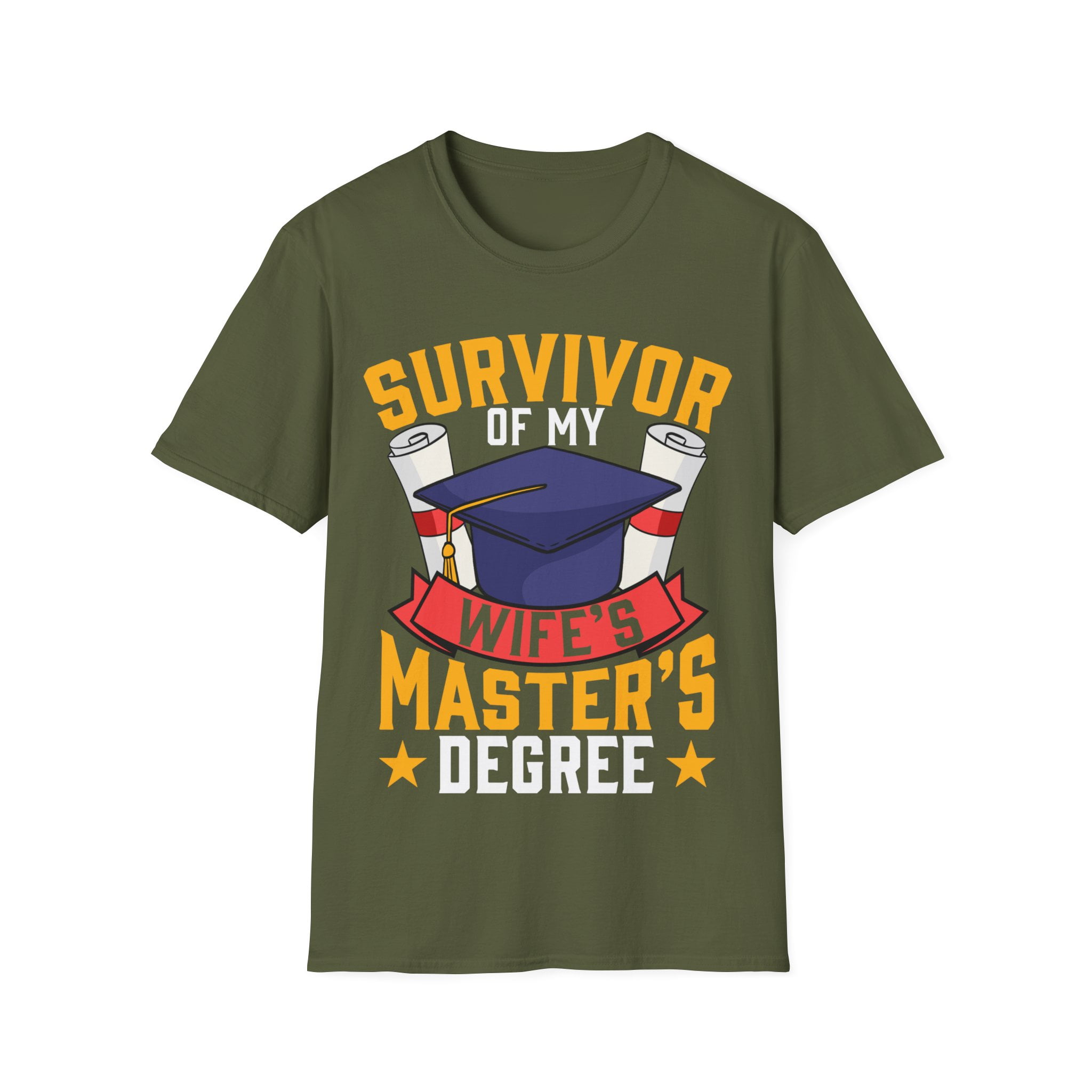 Survivor of My Wife's Master's Degress Graphic Novelty Art - Walmart.com