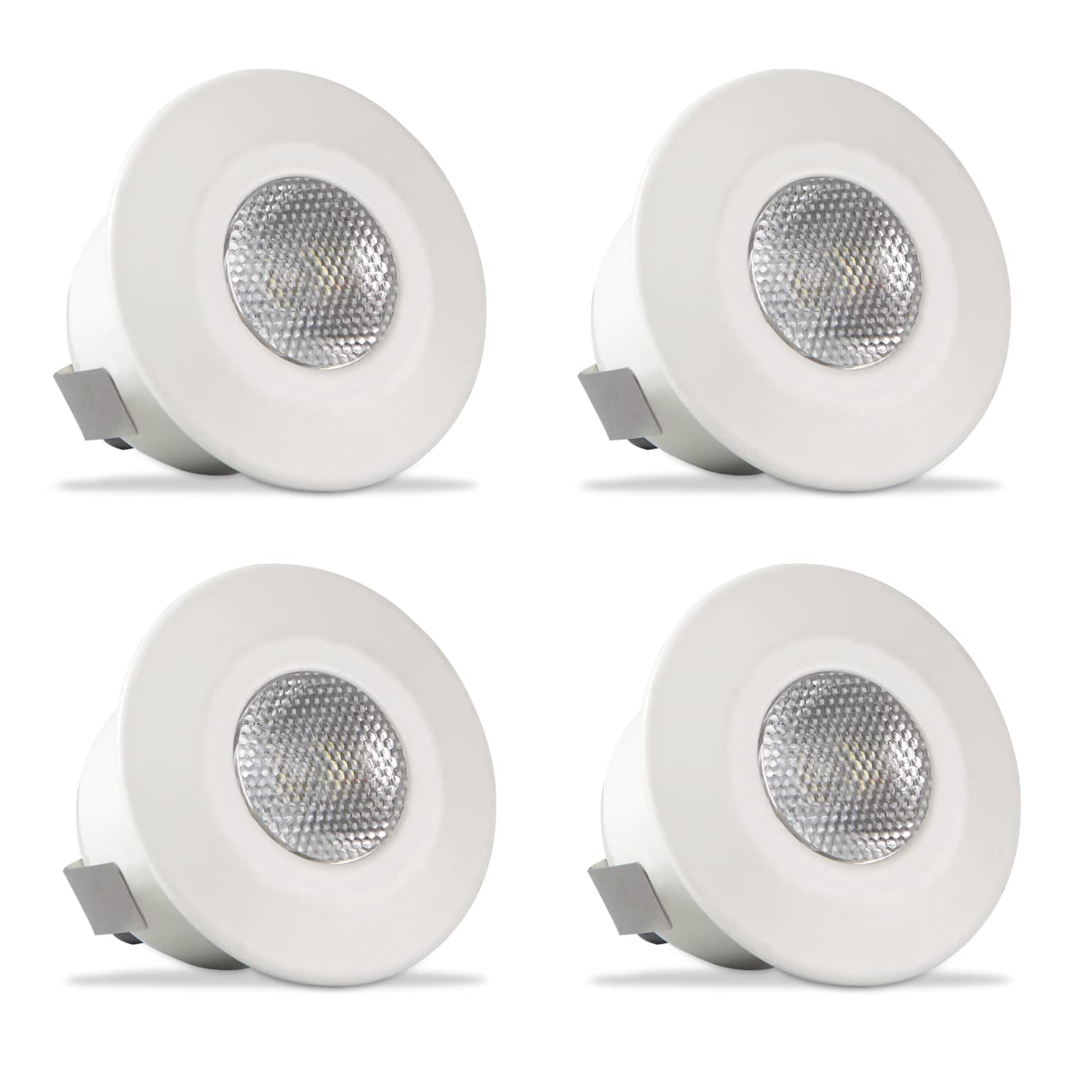Surya 2W LED Prime SPOT Light Ceiling SPOT Light RED Pack of 4 ...