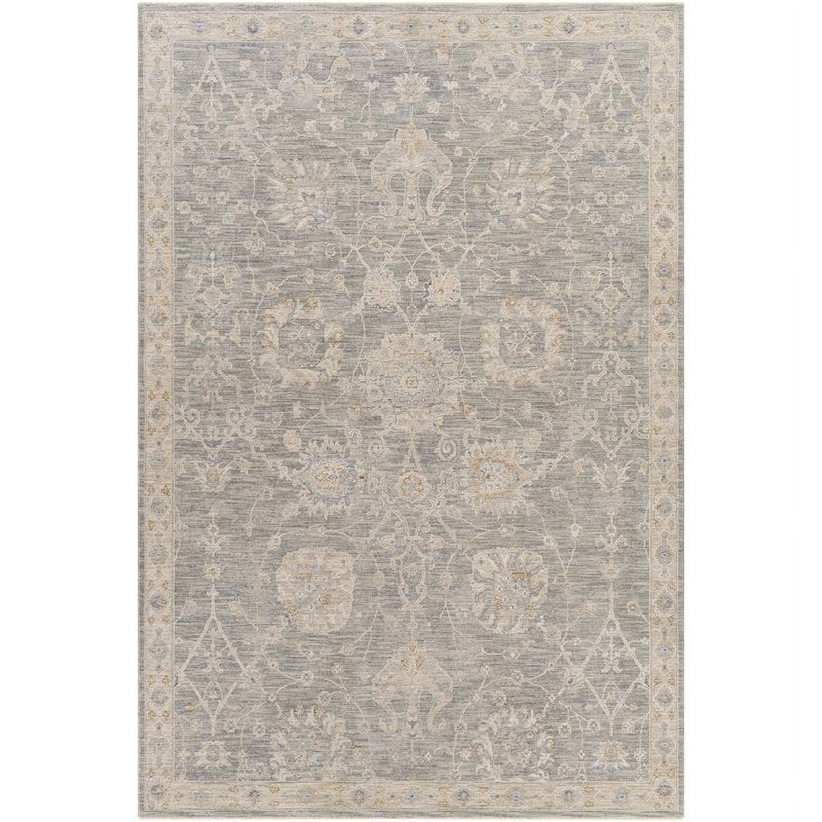 Surya Avant Garde AVT-2305 31 x 48" Rectangle Fabric Rug in Gray/Light ...