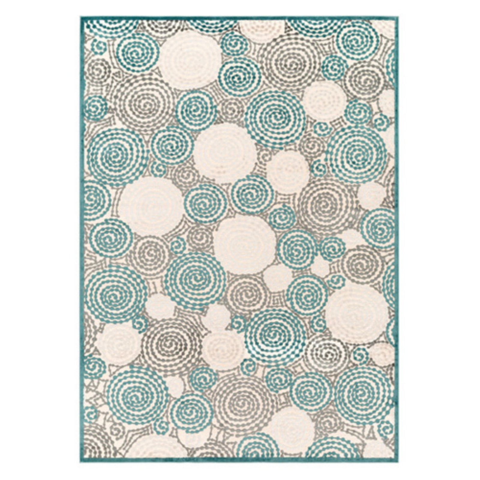 Surya Basilica BSL722 Spirals Indoor Area Rug - Walmart.com