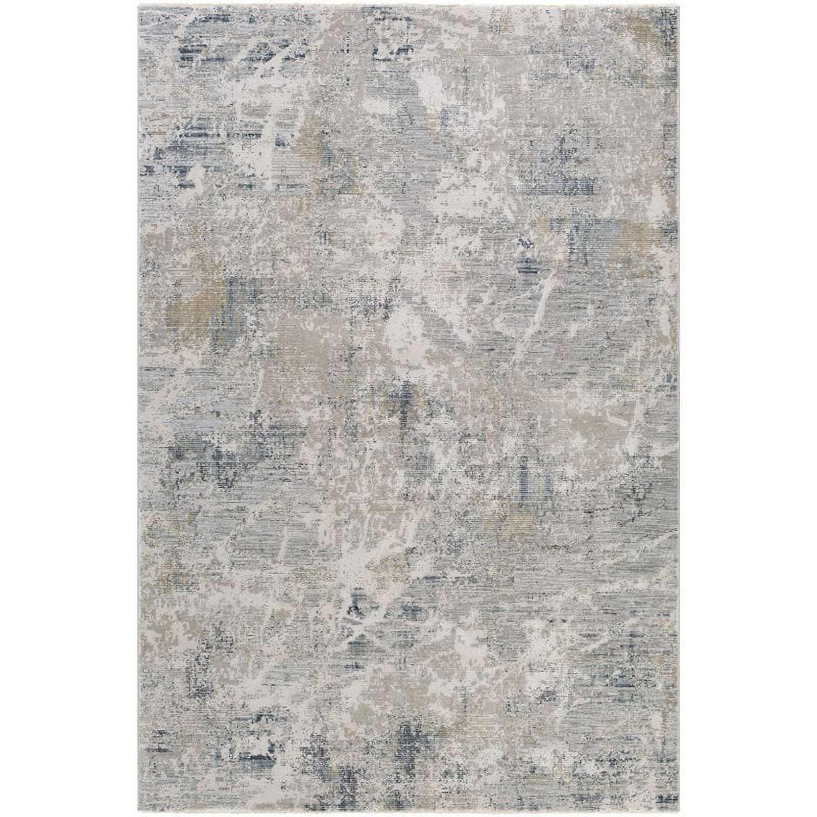 Surya Brunswick BWK-2306 79 x 114" Rectangle Fabric Rug in Taupe Gray ...