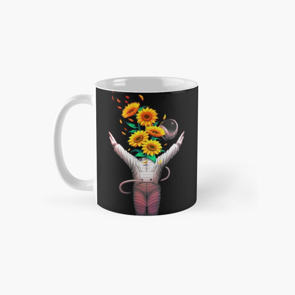 Surya Namaskar Sun Salutation Astronaut Classic Mug - Walmart.com