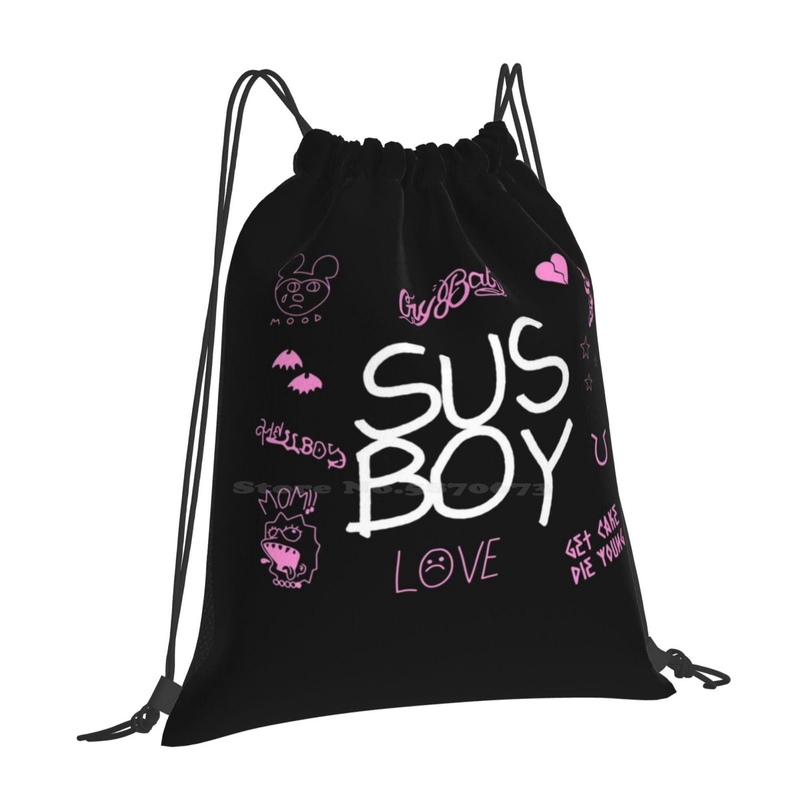 Sus Tattoo Design Merch Pattern Design Bag Student's Backpack ...