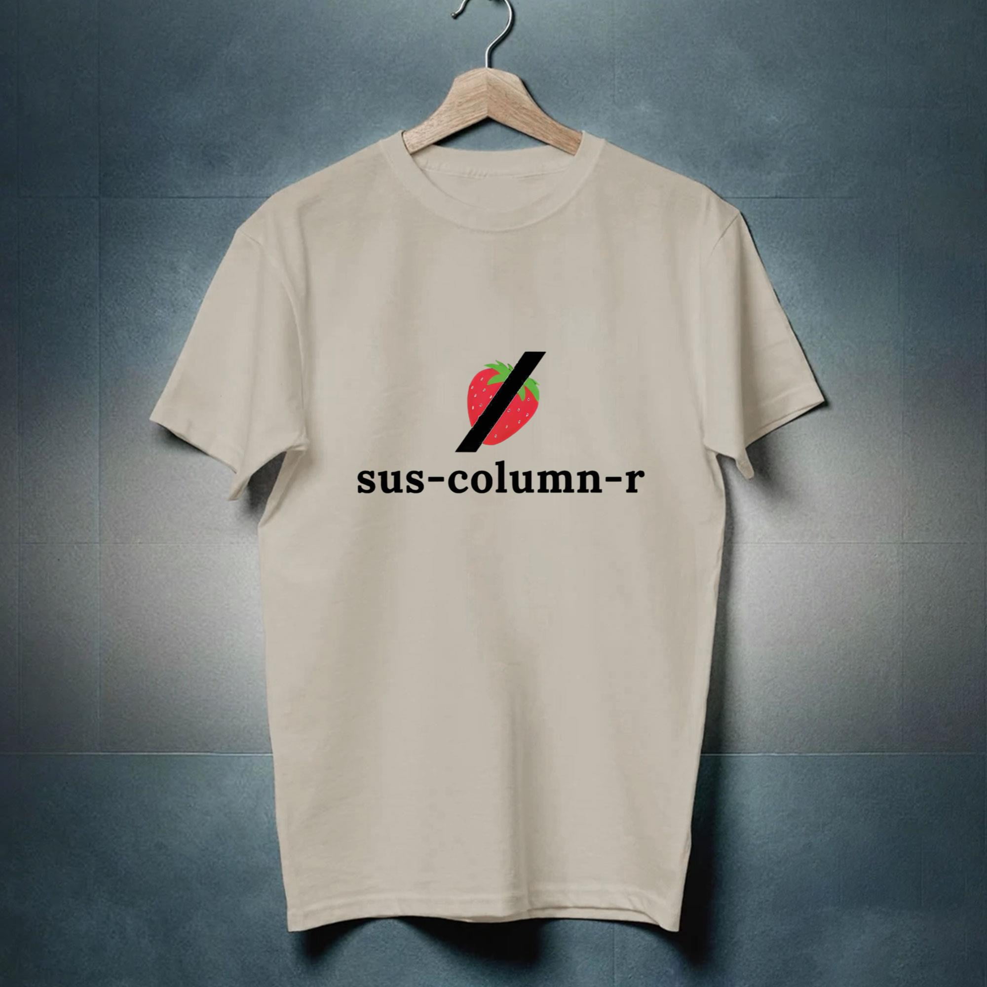 Sus-column-r Grok Not Strawberry Shirt - Walmart.com