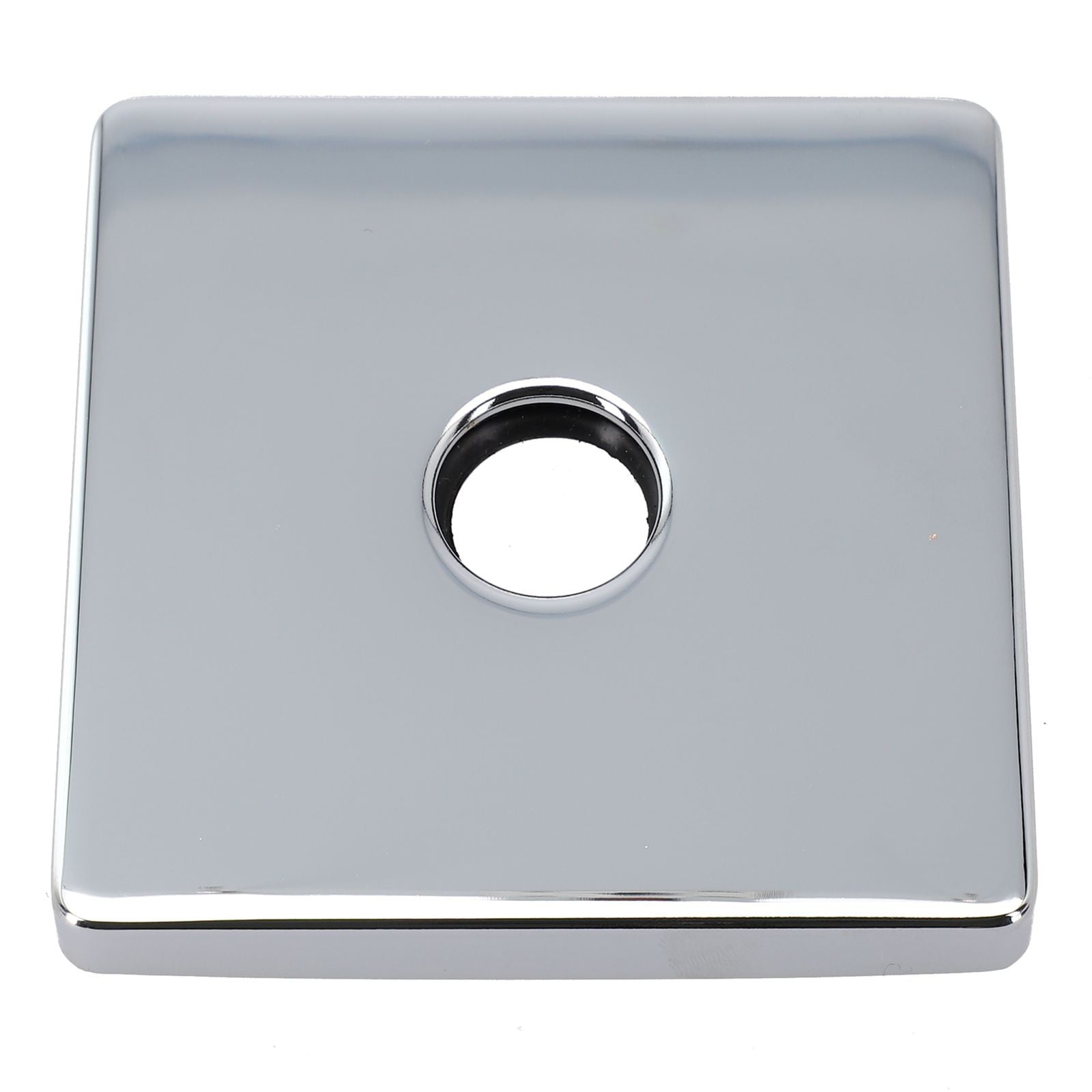 Sus304 Square Shower Arm Decorative Cover 3.5 Inch Chrome Finish Modern ...