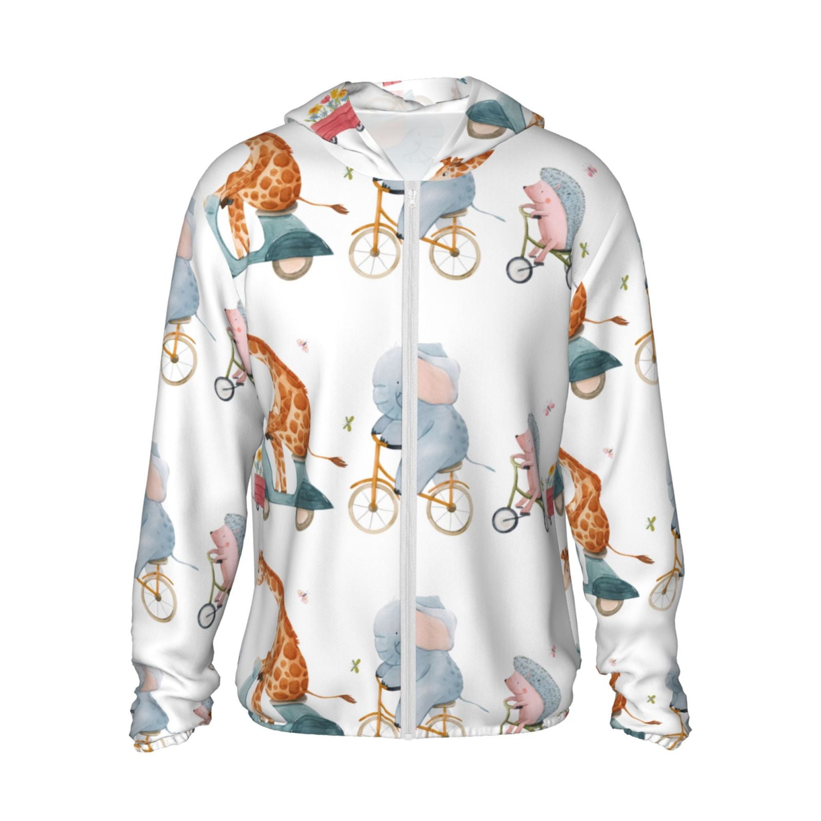 Susaid Animals in Transport for Lightweight Sun Protection Hoodie for ...