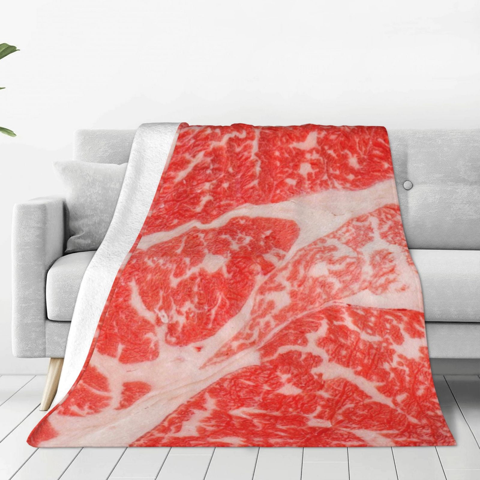 Susaid Beef Steaks Print Microfiber Cleaning Cloth, Multi-Functional ...