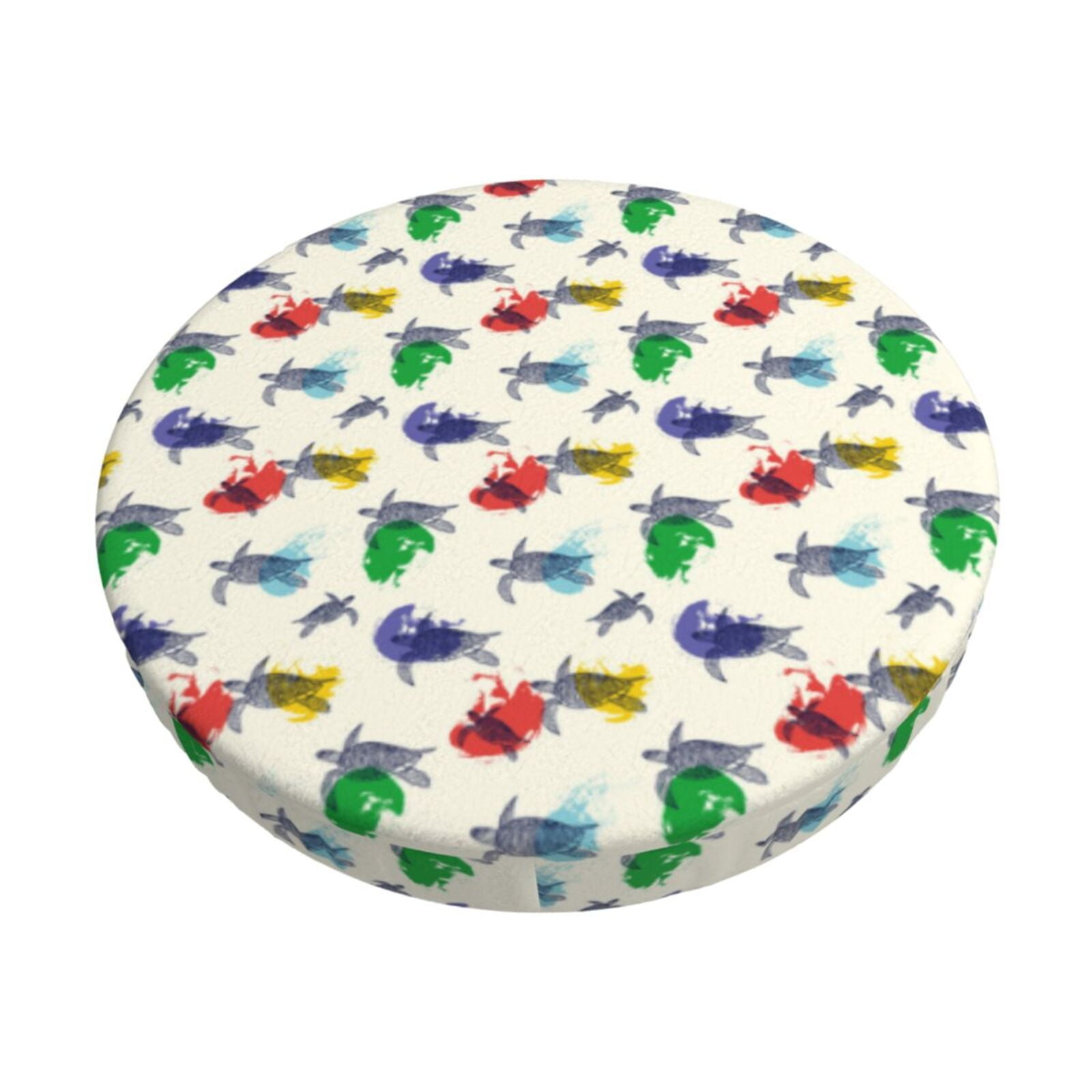 Susaid Cartoon Sea Turtle Print Elastic Bar Stool Cover Personalized ...