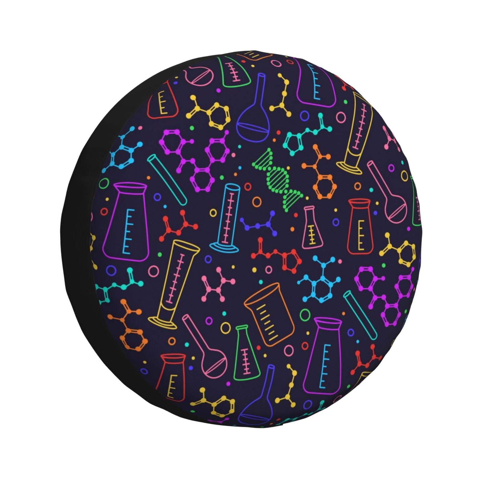 Susaid Chemistry Science Print Water Proof Spare Tire Cover Wheel Tire ...