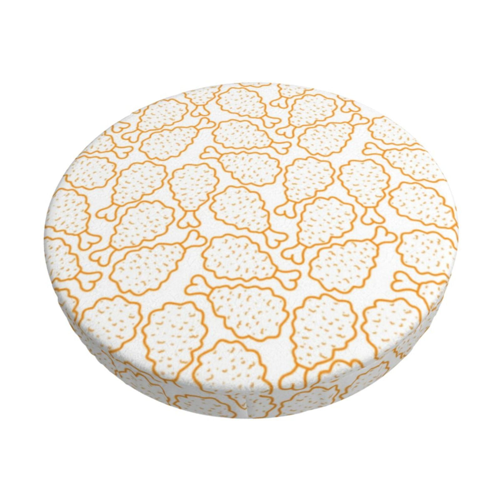 Susaid Chicken Leg Print Elastic Bar Stool Cover Personalized Washable ...