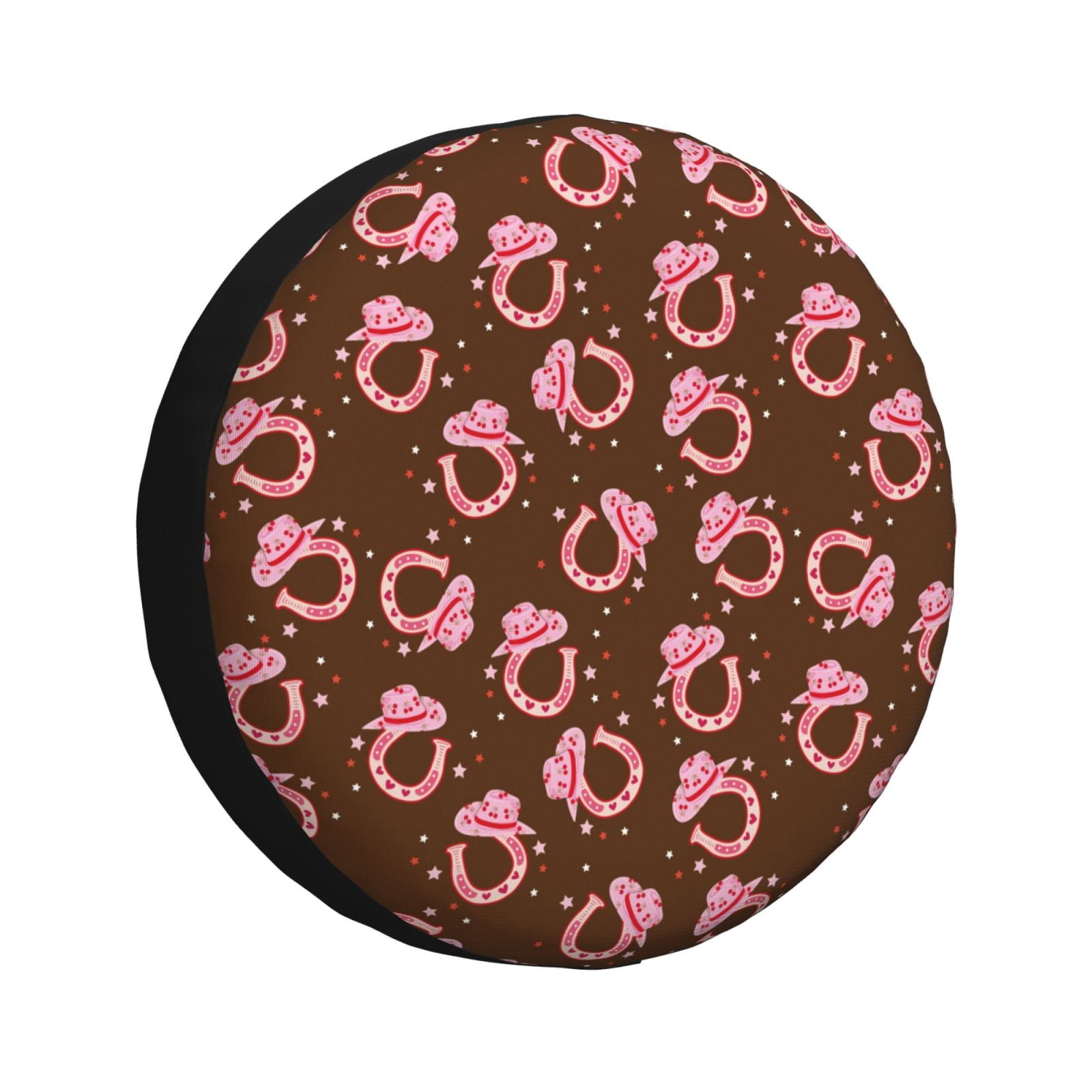 Susaid Cool Cowgirl Print Water Proof Spare Tire Cover Wheel Tire Dust ...
