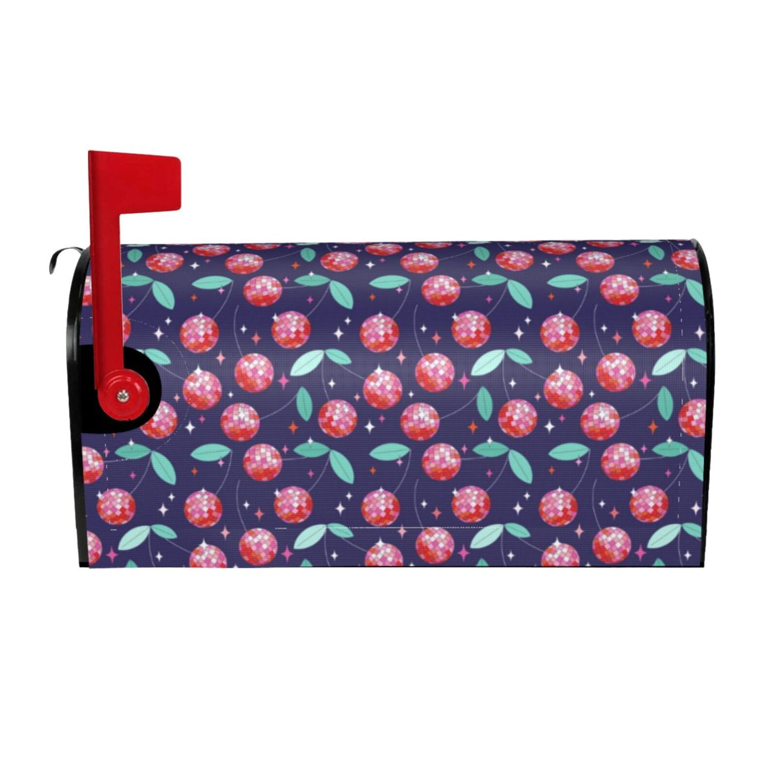Susaid Cool Mirror Cherries Print Mailbox Covers,Magnetic Waterproof ...