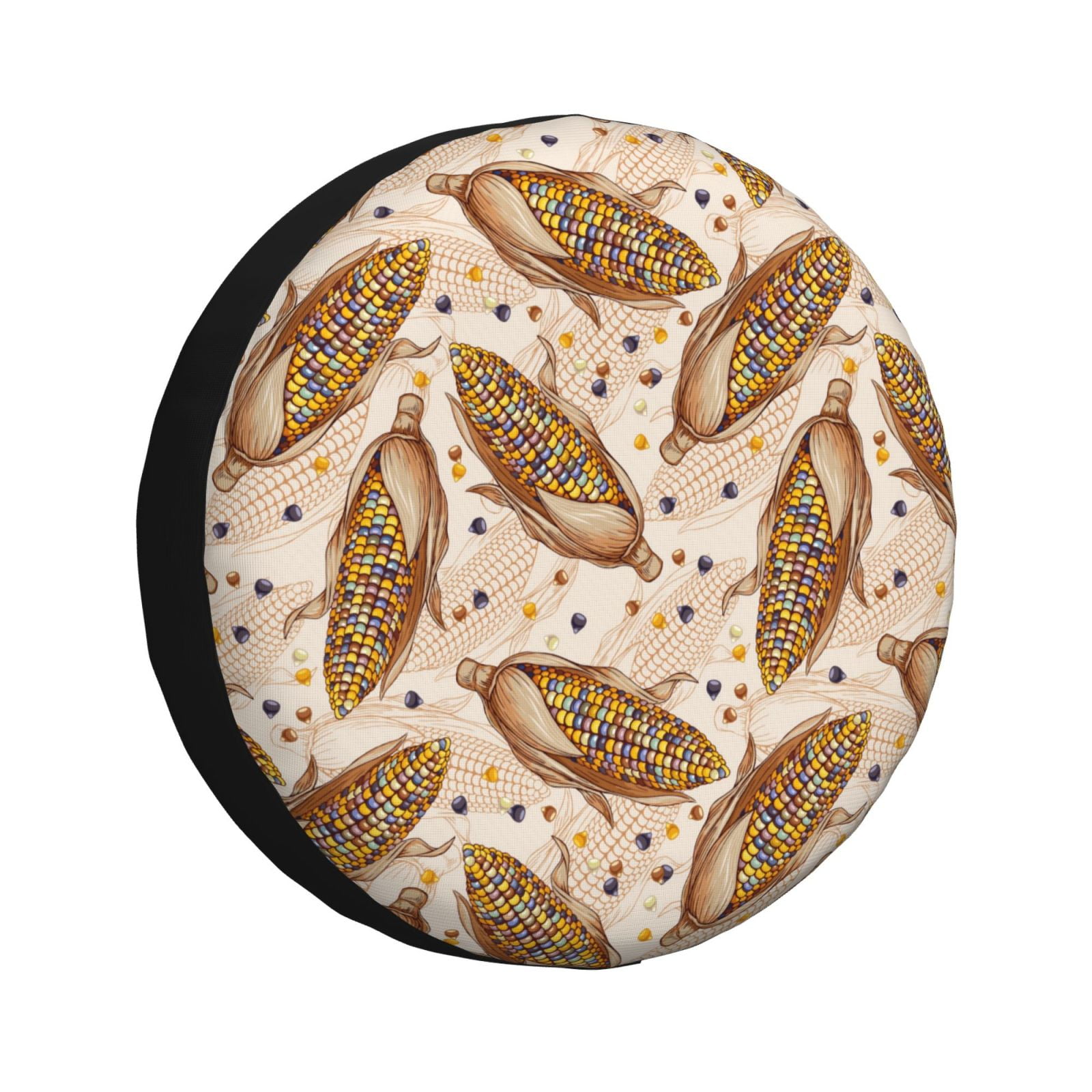 Susaid Corn 5 Print Water Proof Spare Tire Cover Wheel Tire Dust-proof ...