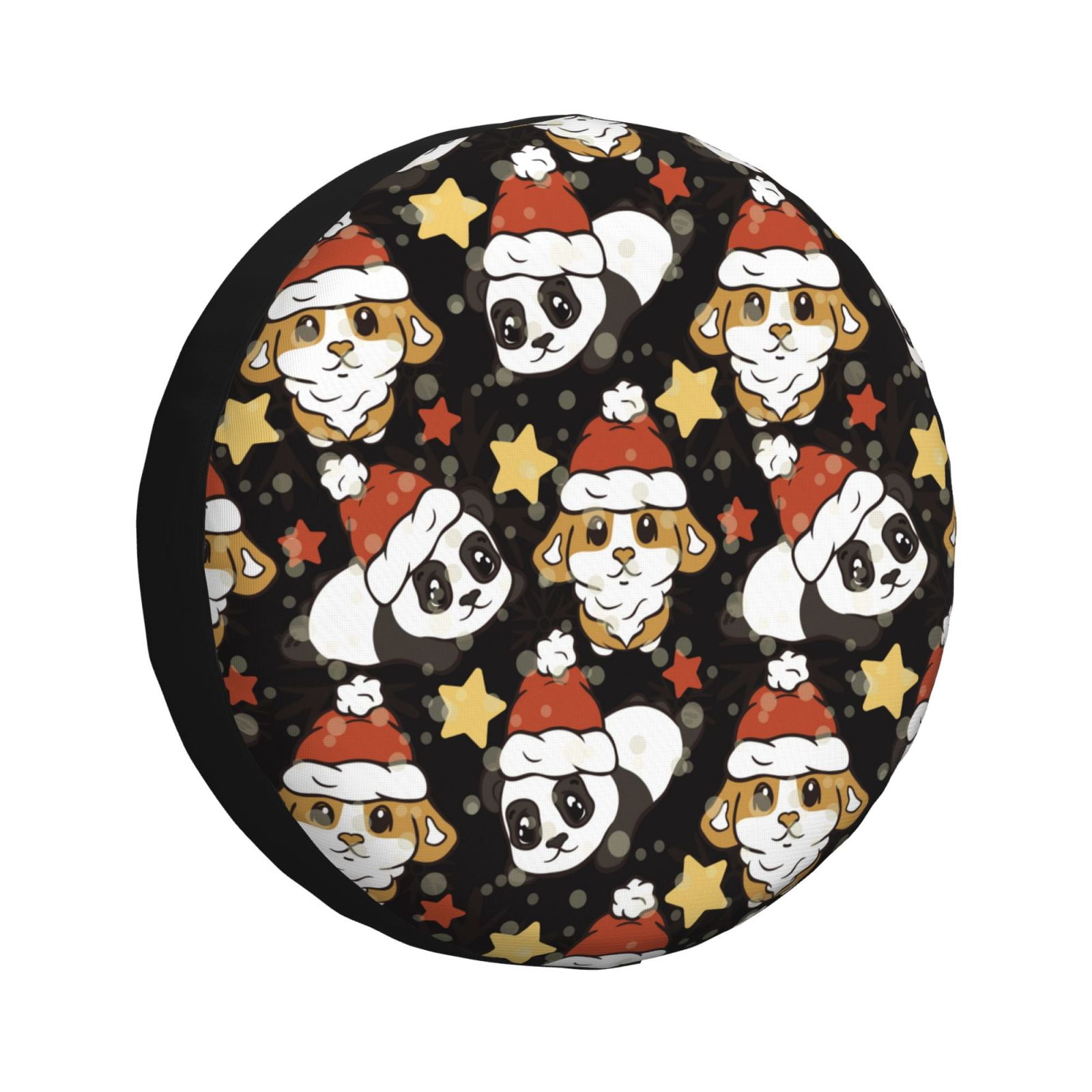 Susaid Cute Dog Panda Print Water Proof Spare Tire Cover Wheel Tire ...