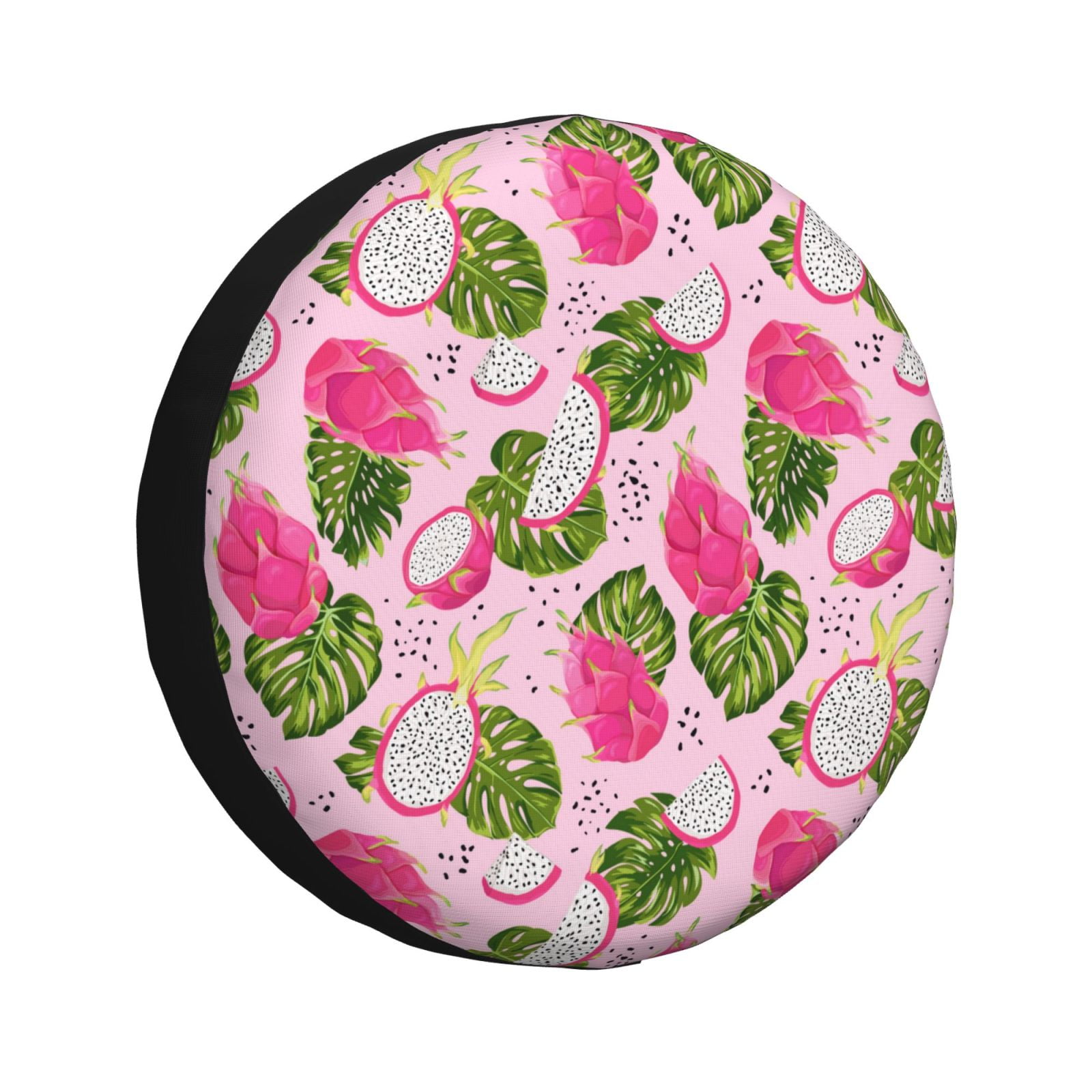 Susaid Dragon Fruits Print Water Proof Spare Tire Cover Wheel Tire Dust ...