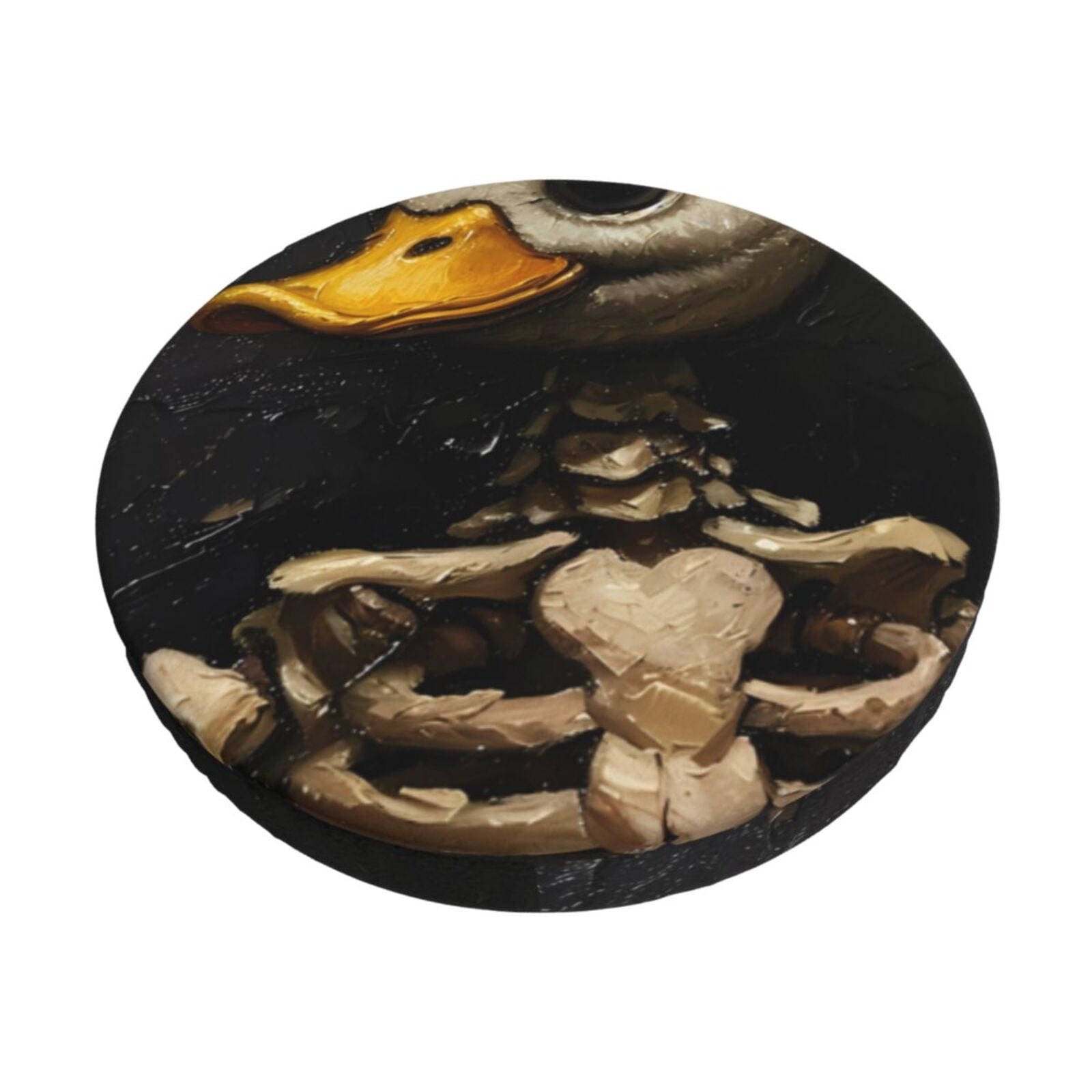 Susaid Duck Bones Print Elastic Bar Stool Cover Personalized Washable ...