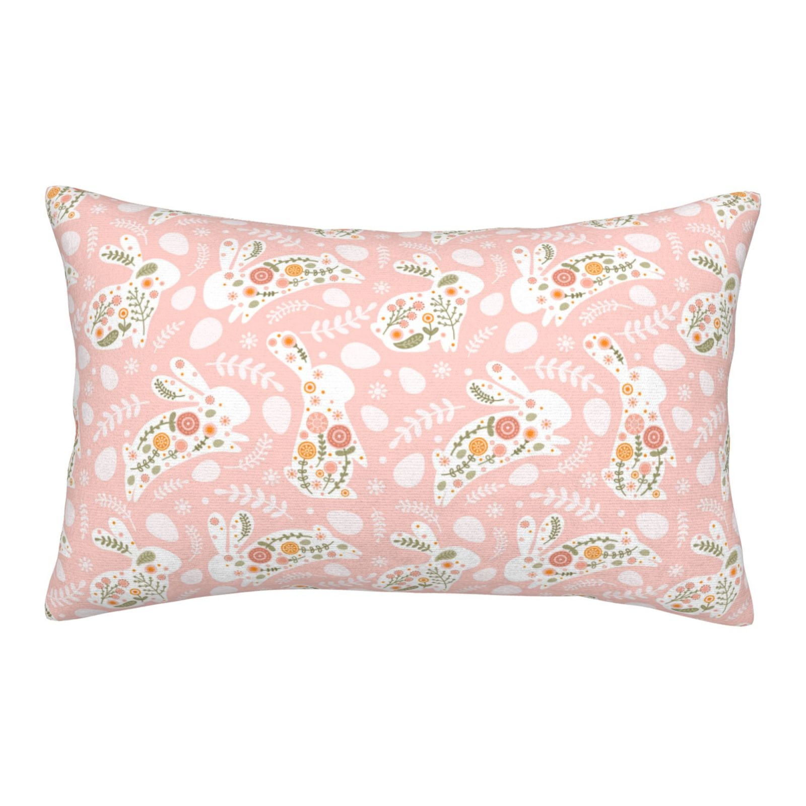 Susaid Easter Bunny Print Pillowcases Multiple Size, Pillow Cover Super ...