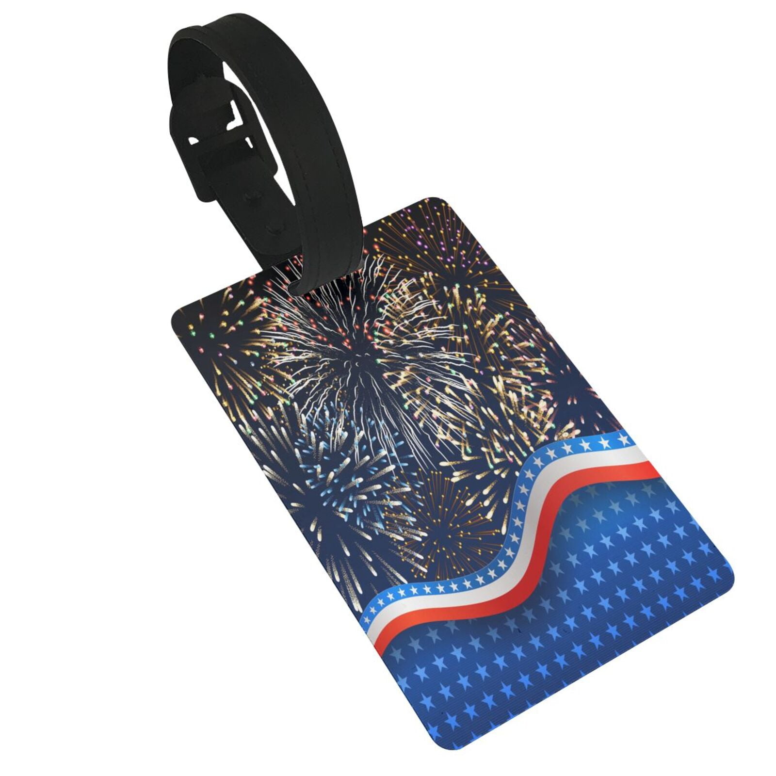 Susaid Fireworks Print Funny Luggage Tags Colorful Unique Travel ... Susaid Fireworks Print Funny Luggage Tags Colorful Unique Travel ...
